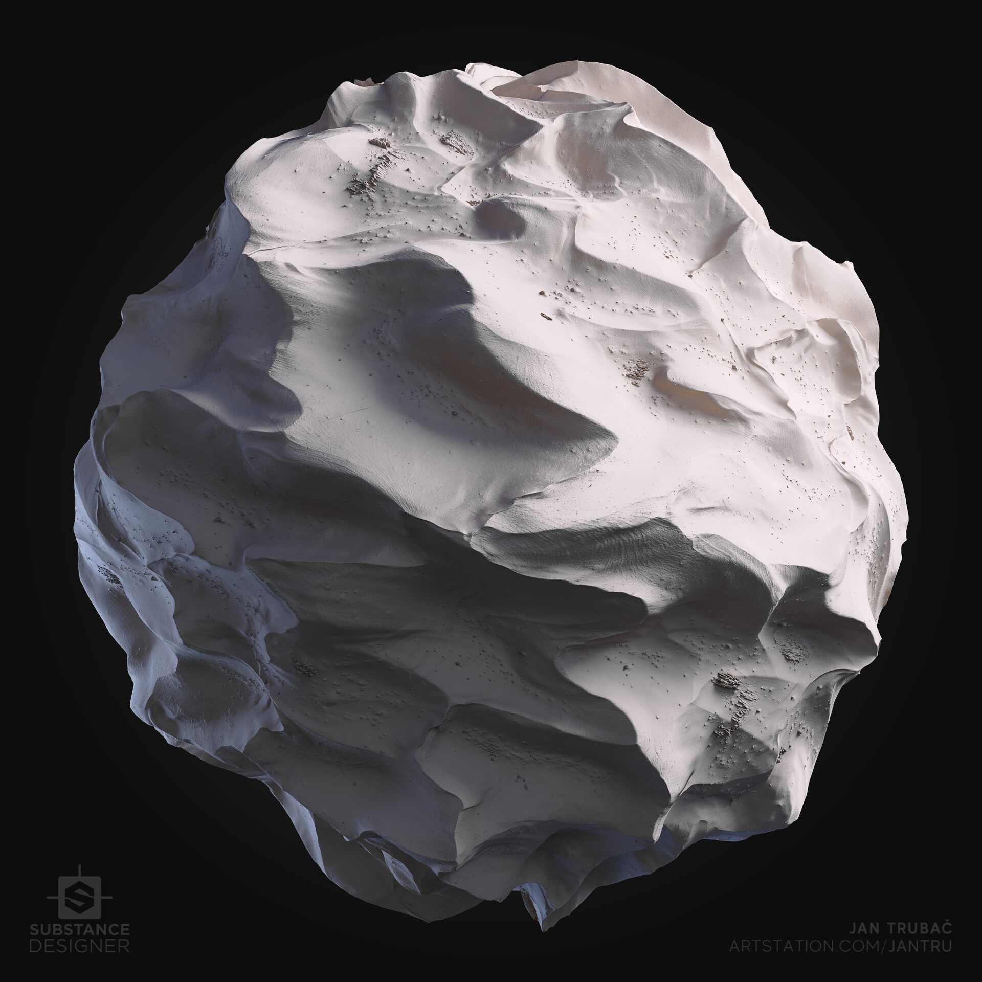 Jan Trubac - portfolio - Sand Dunes - Substance Designer