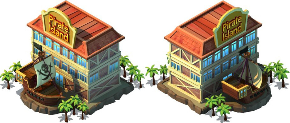 ArtStation - Pirate House