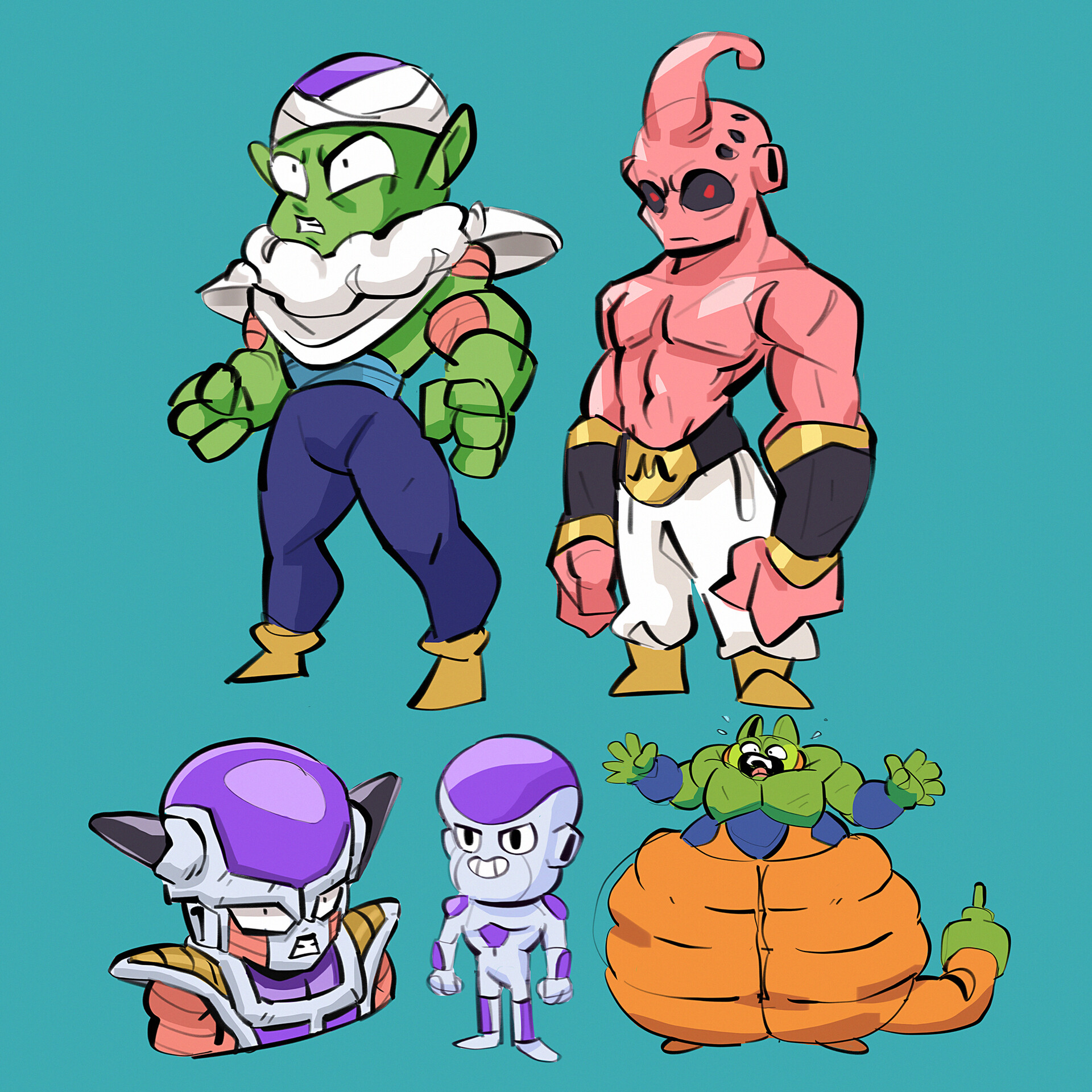 ArtStation - DBZ fanart