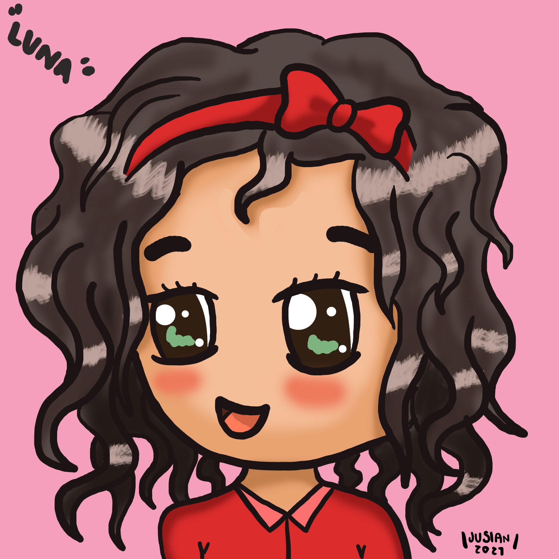 ArtStation - LUNA Emote V1