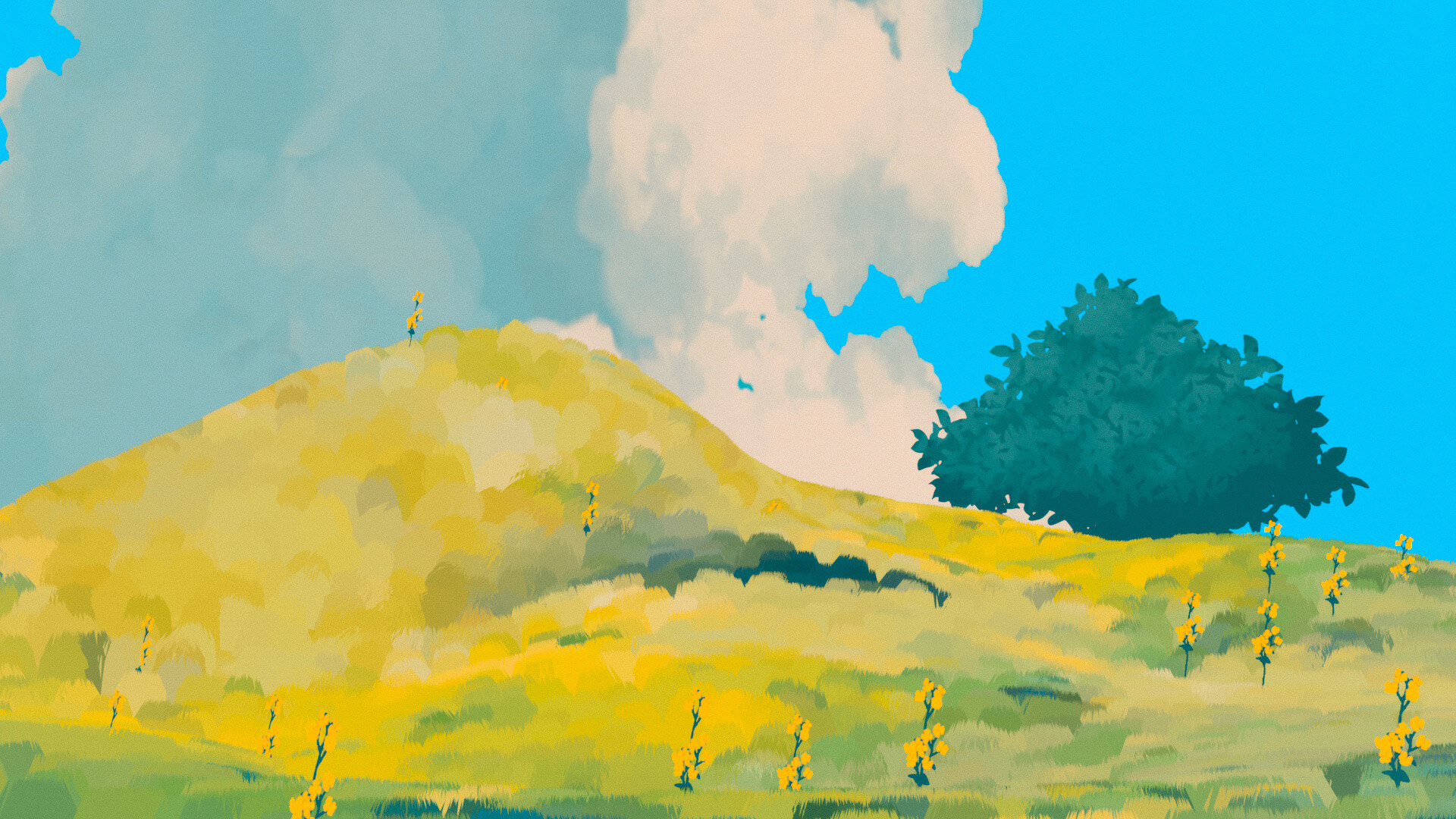 ArtStation - Studio Ghibli Scene