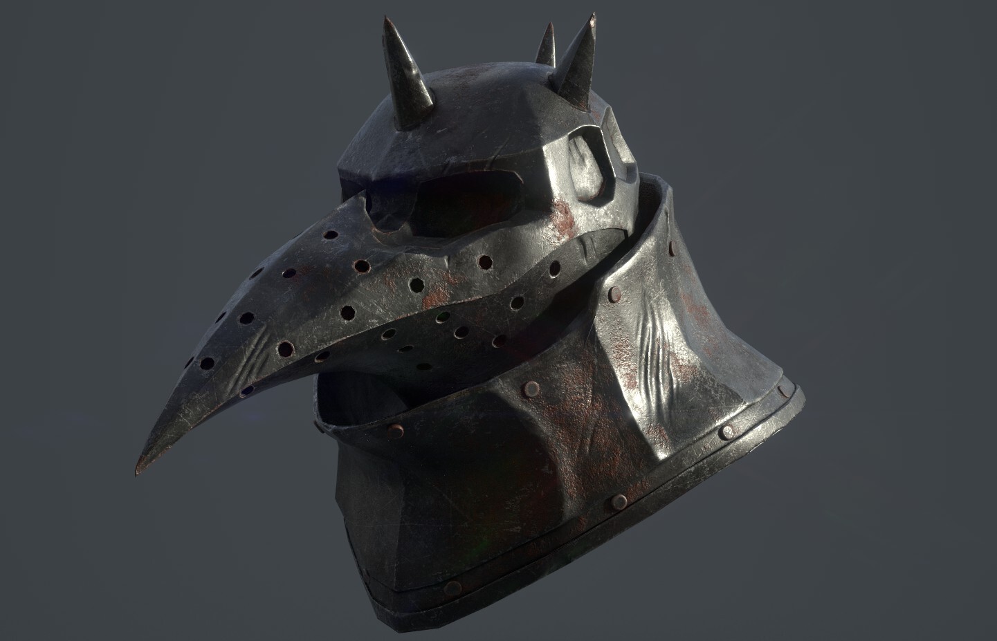 ArtStation - Plague Knight Helmet