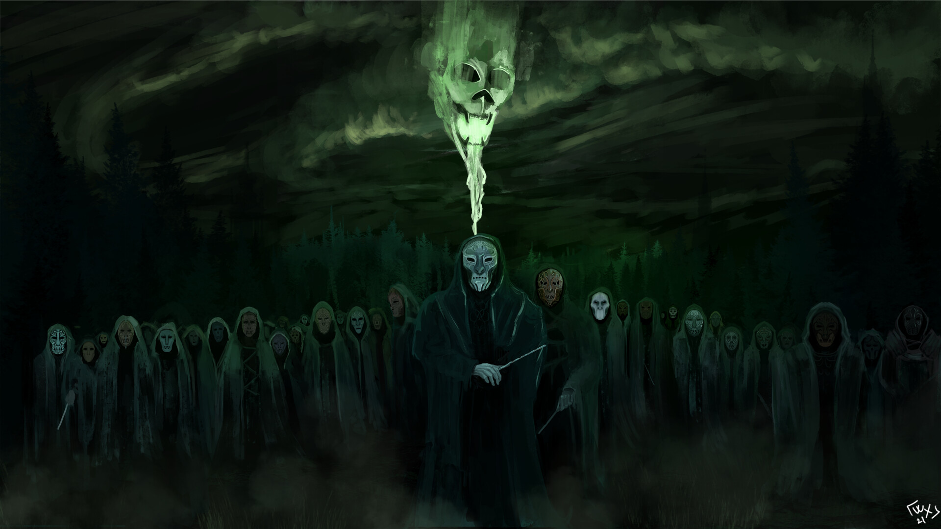 ArtStation - Death Eaters