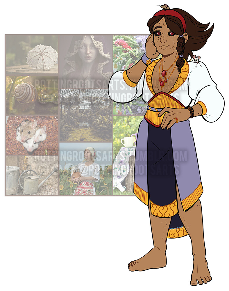 ArtStation - Character Designs for Andie: COM