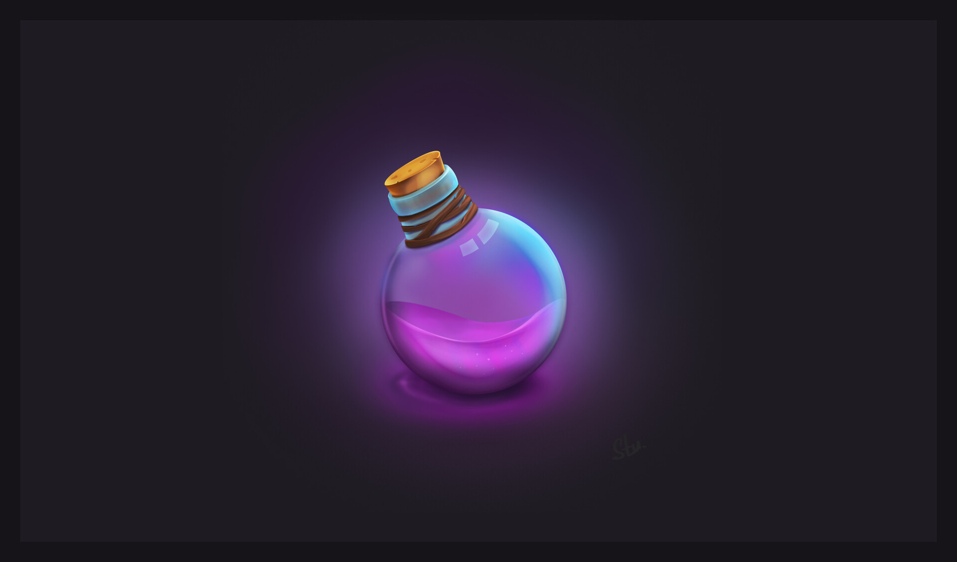 ArtStation - Magic flask
