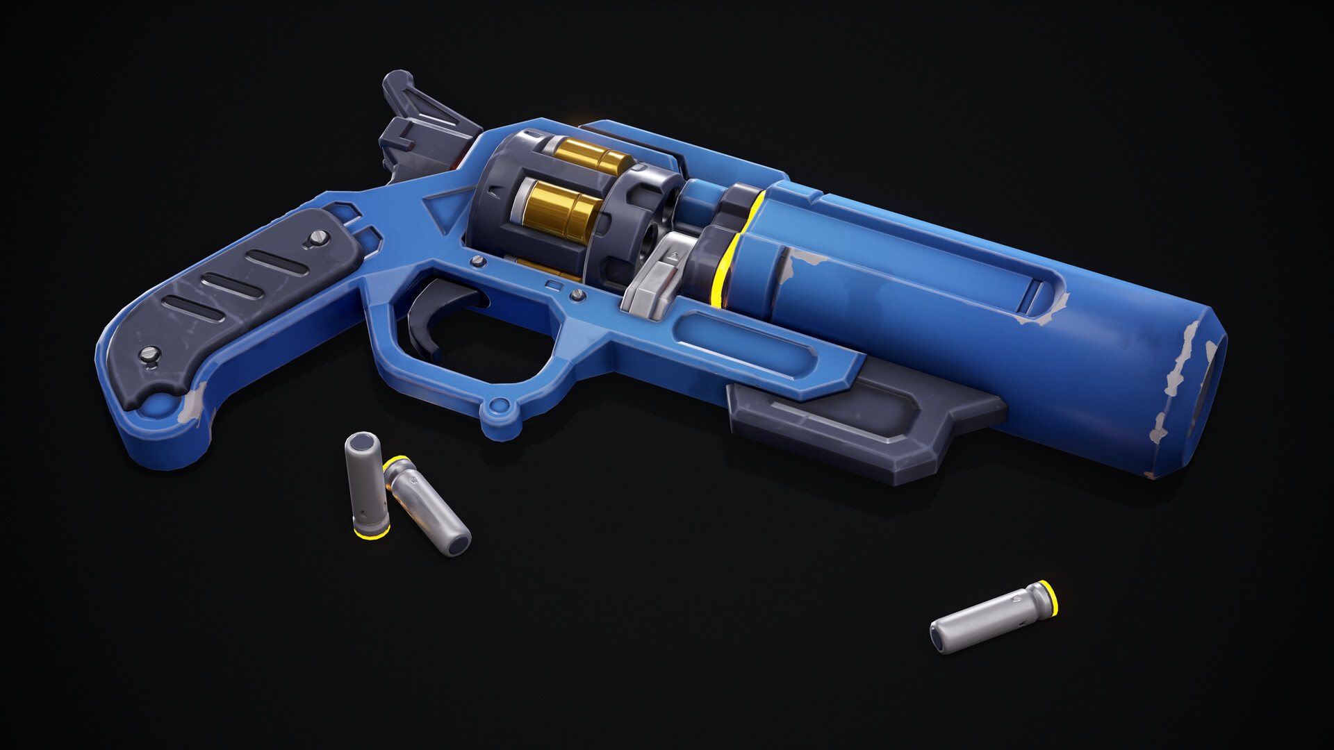 Tobias Wulff - Overwatch Fanart: McCree Revolver