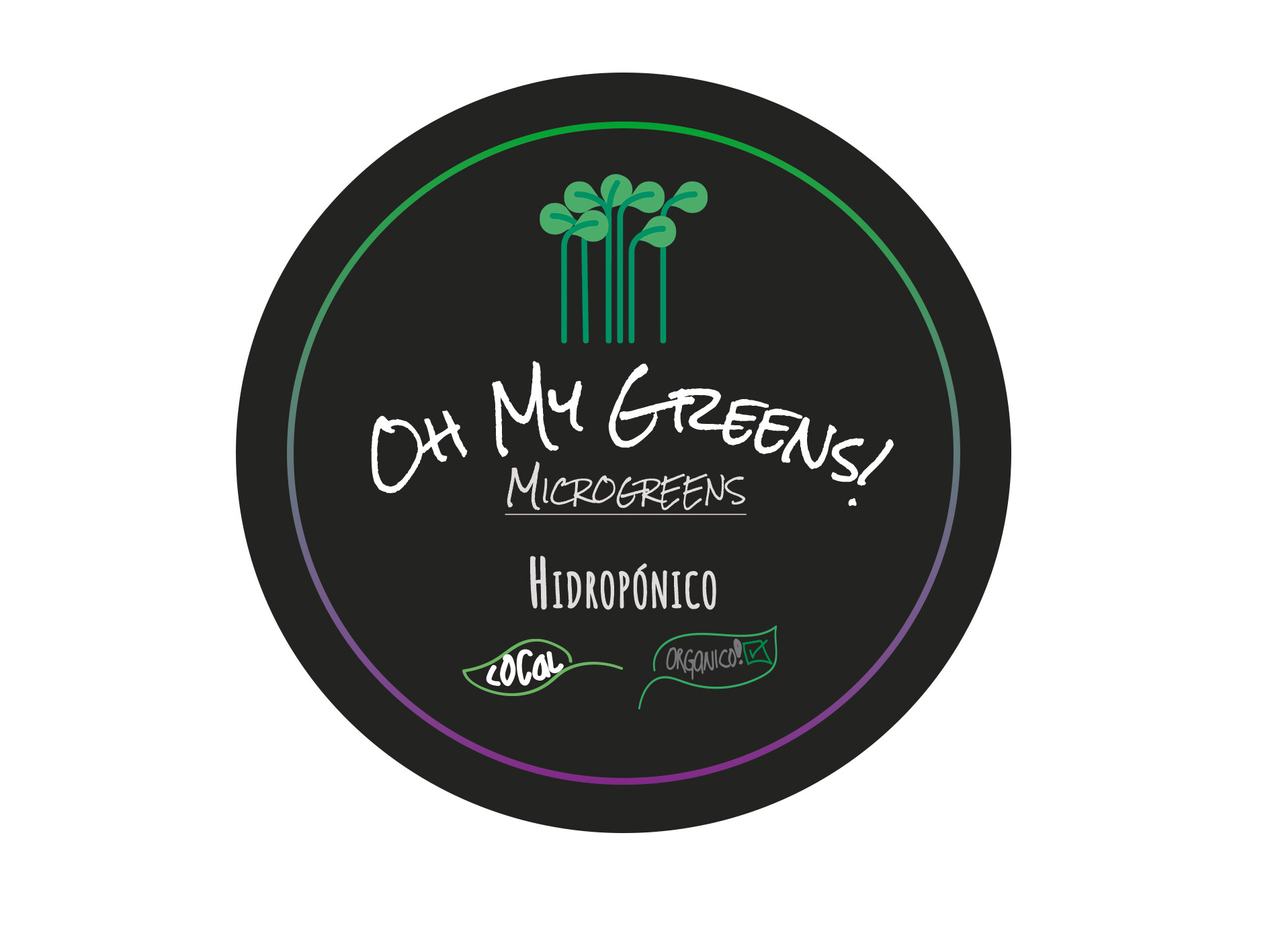 ArtStation - Logo for a Microgreen Business