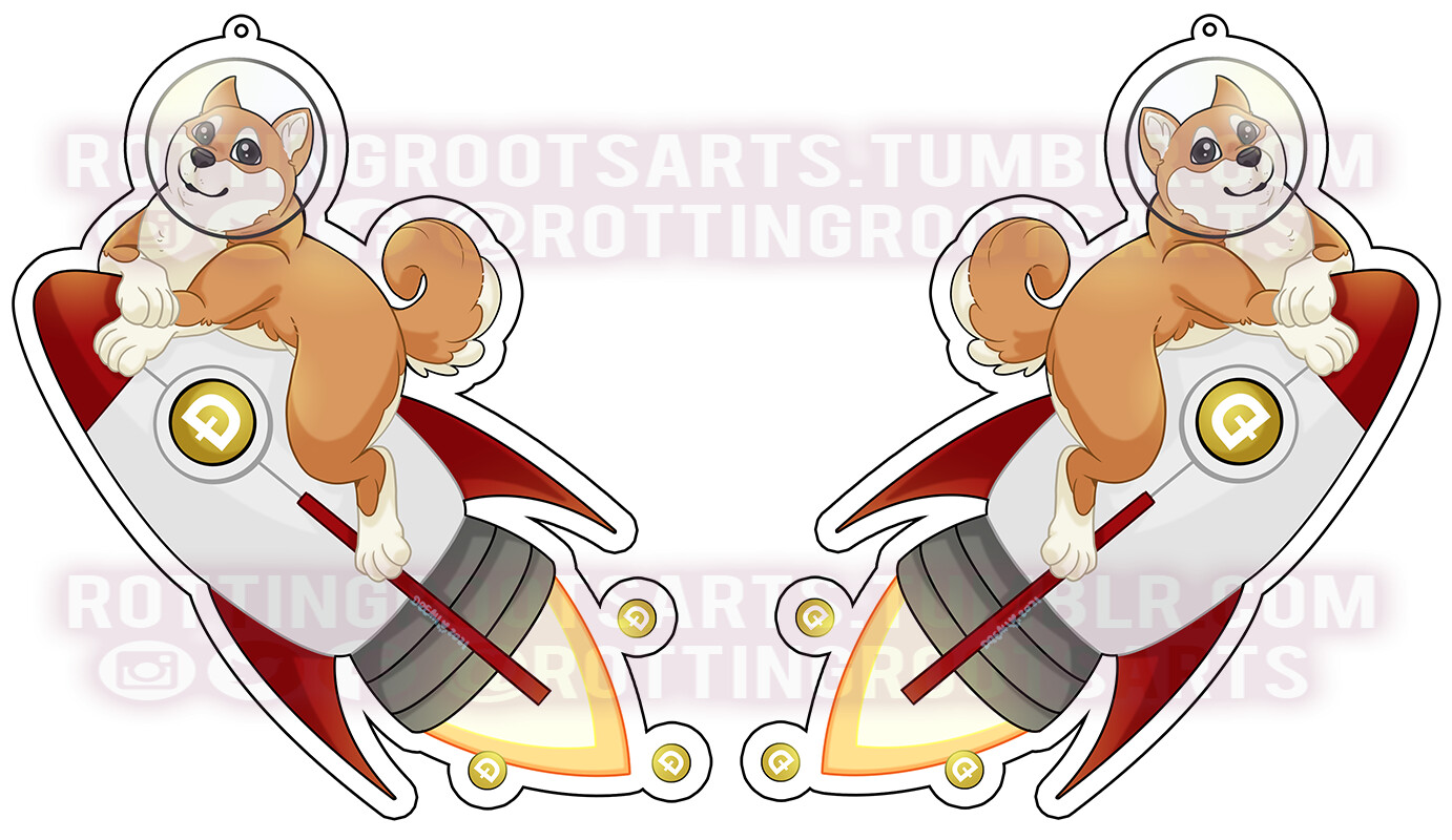 ArtStation - Doge to the Moon: Charm