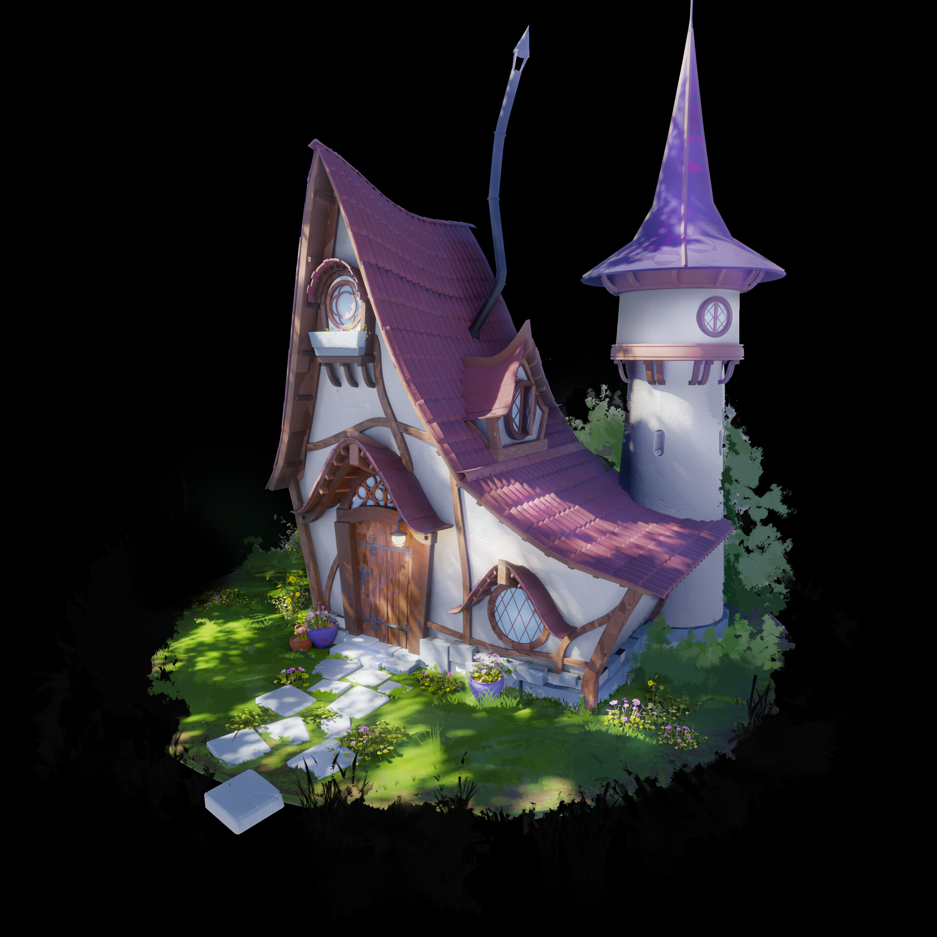 ArtStation - Witch's house