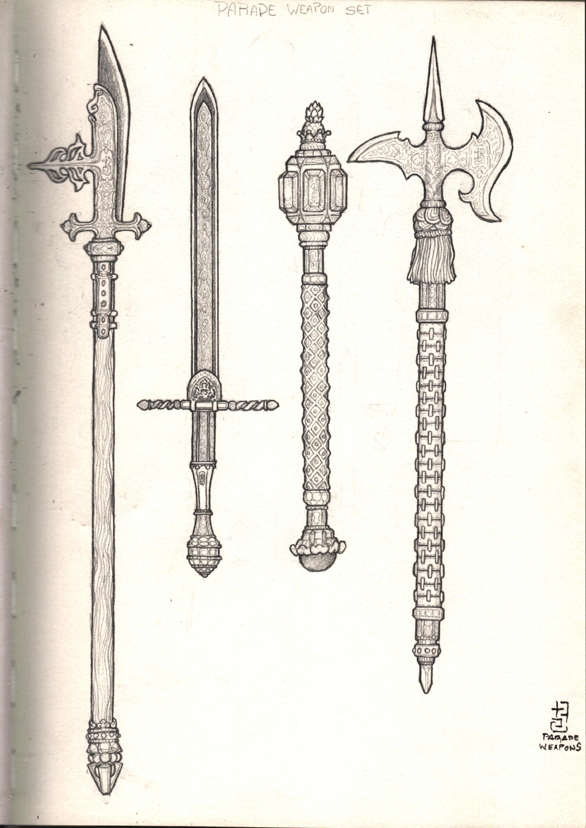 ArtStation - weapon designs of 2020