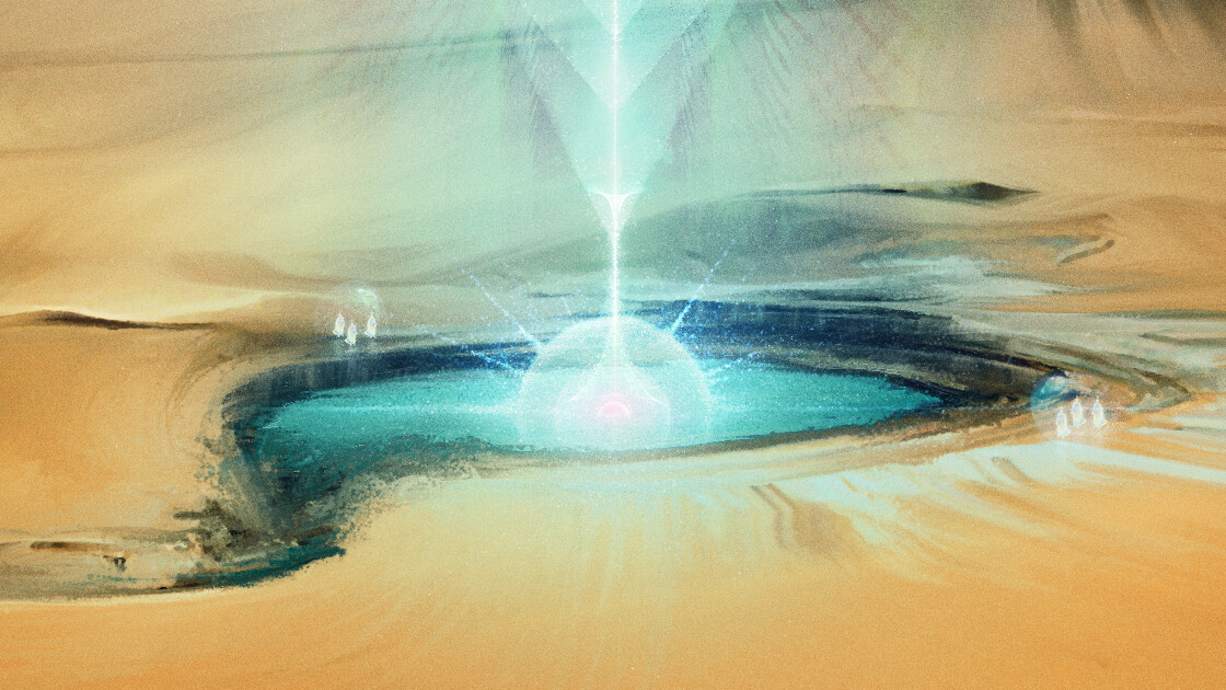 ArtStation - Concept art • Ancient water gate