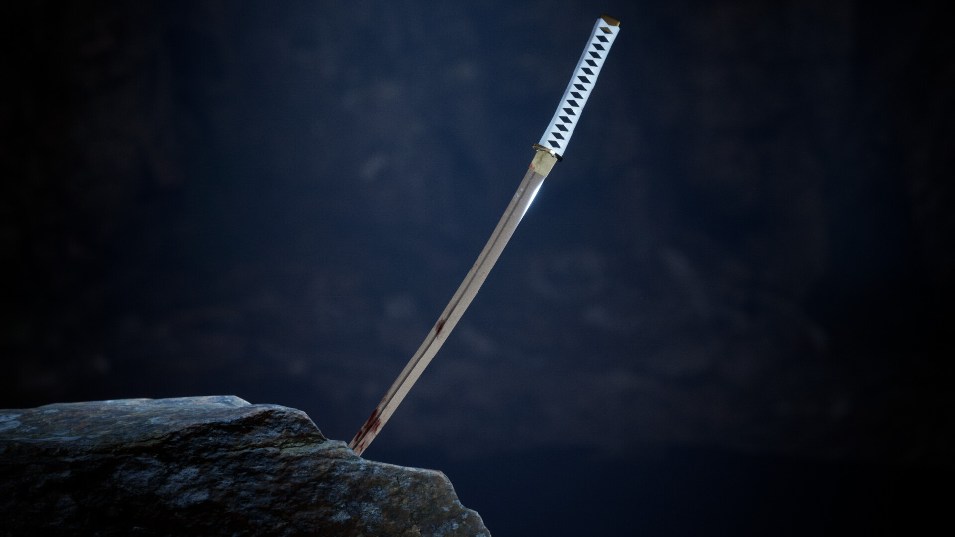 ArtStation - Michonne's Katana from The Walking Dead