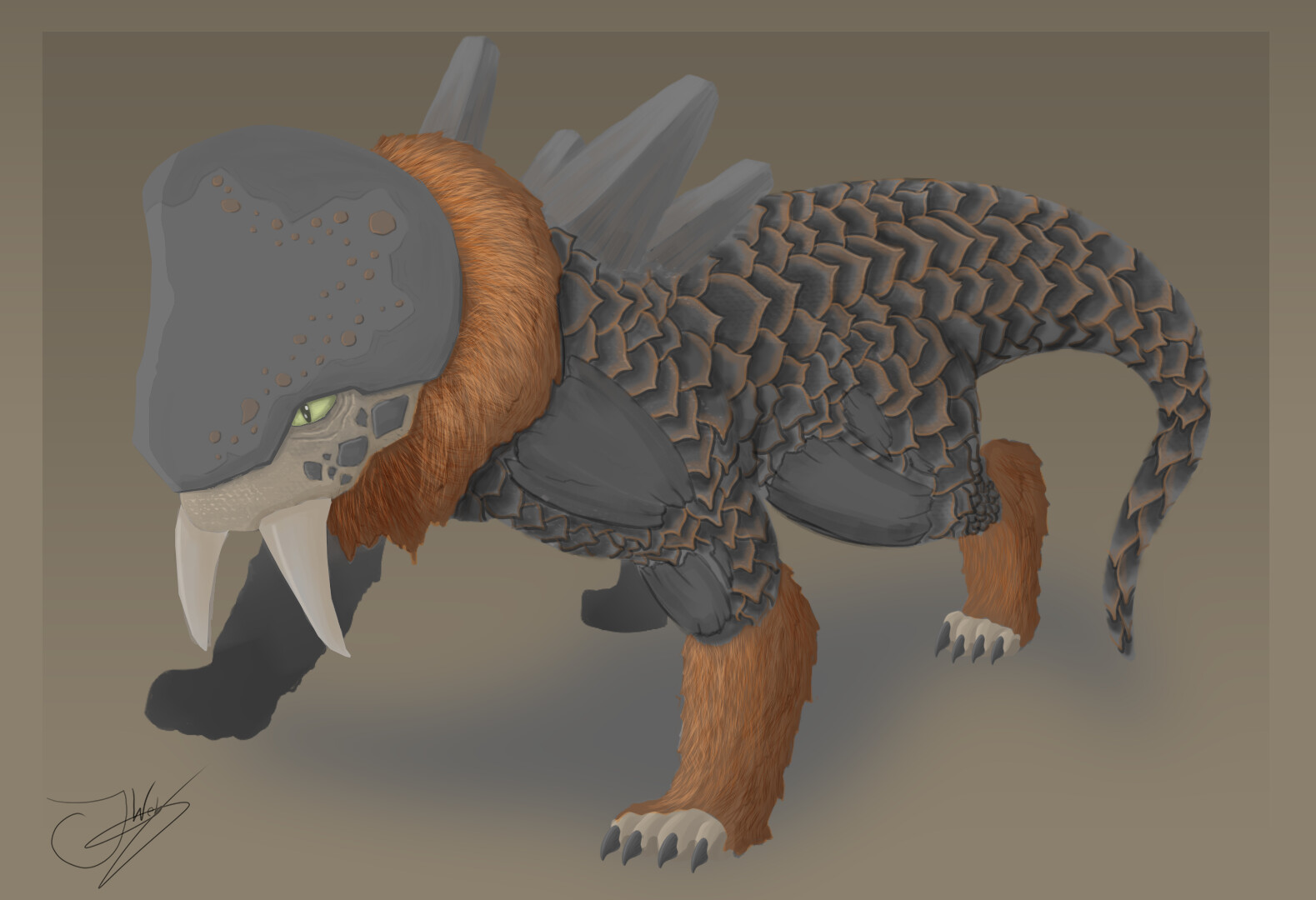 ArtStation - Predator Creature Concept