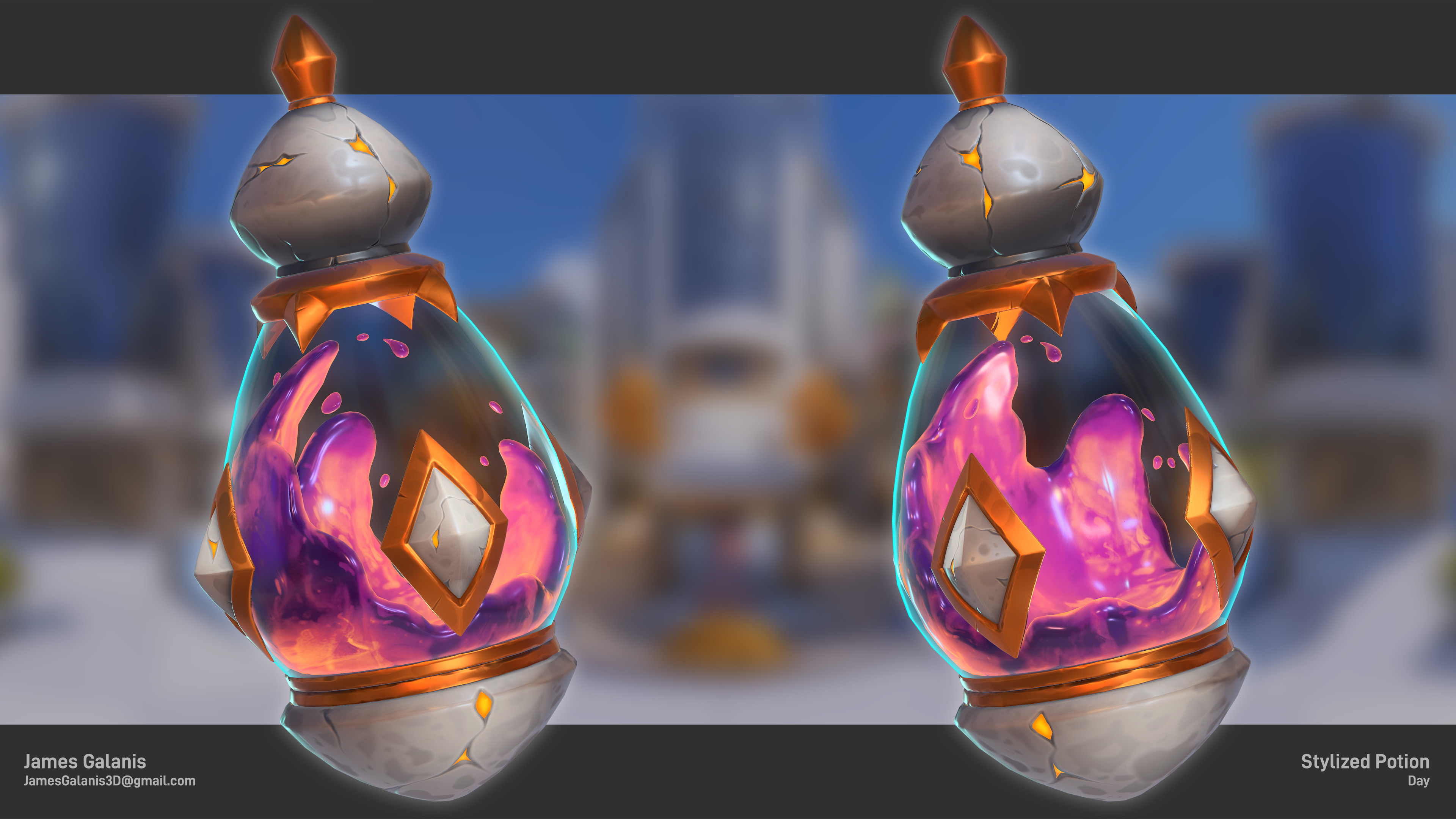 James Galanis - Stylized PBR Potion