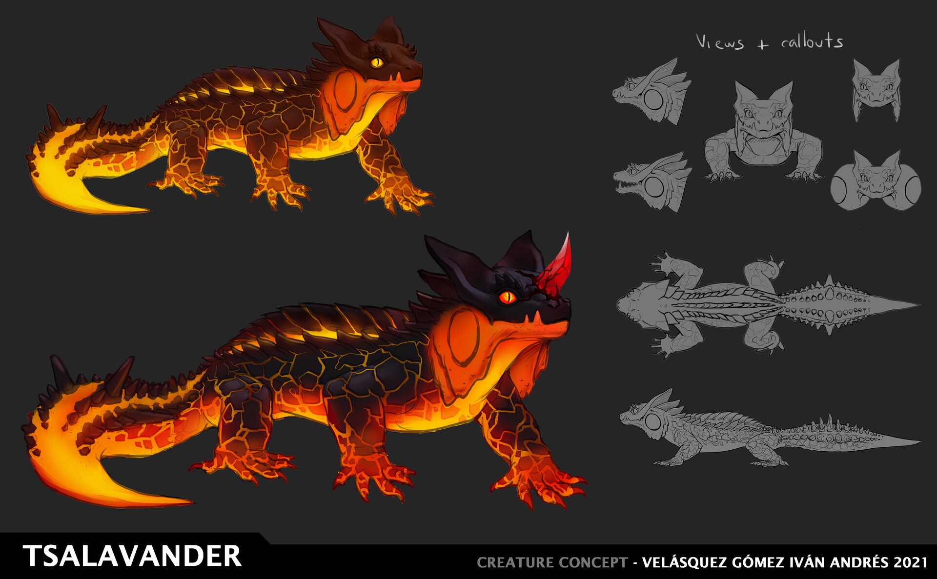 Legendary Fire Gecko