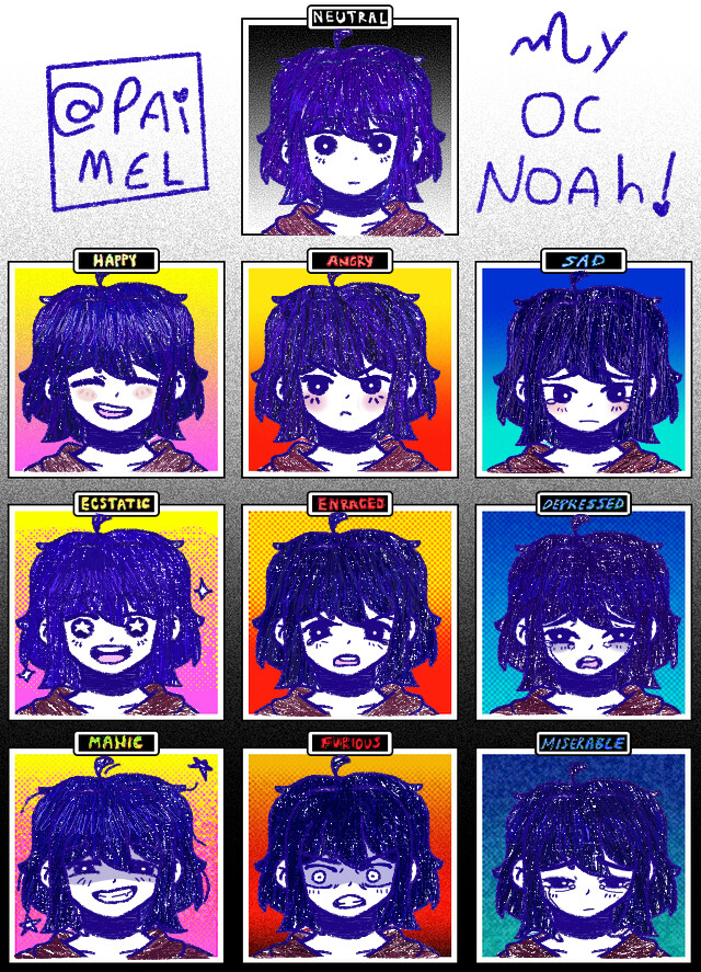 ArtStation - My Oc in Omori version