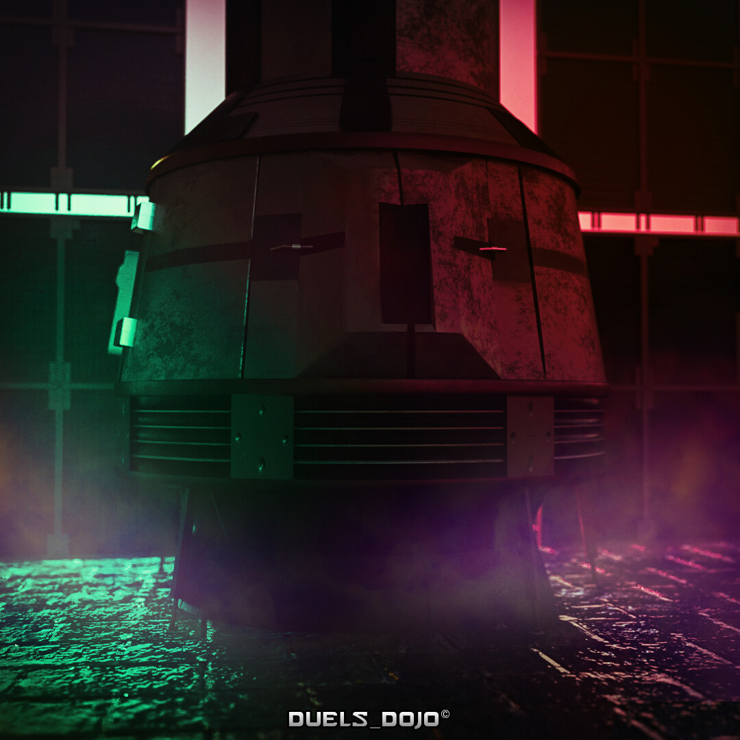 ArtStation - Steins;Gate FG204 Time Machine (rework)