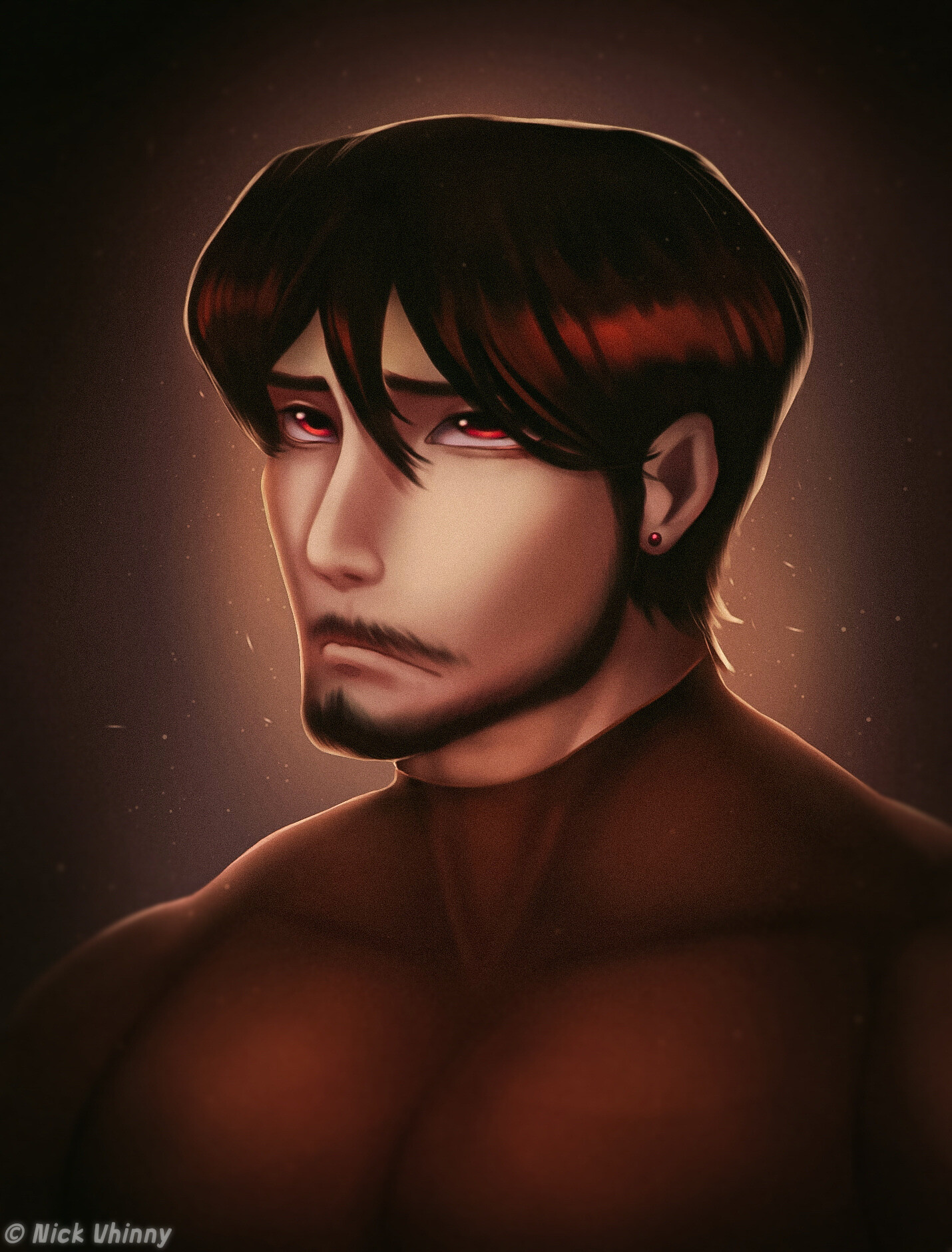 ArtStation - Red Guy 🌹🍎🍒🍷