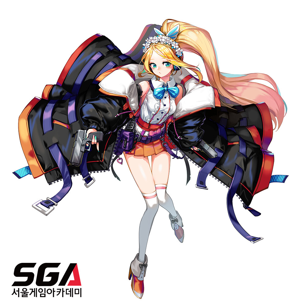 ArtStation - SGA_캐릭터 일러스트 학생작품