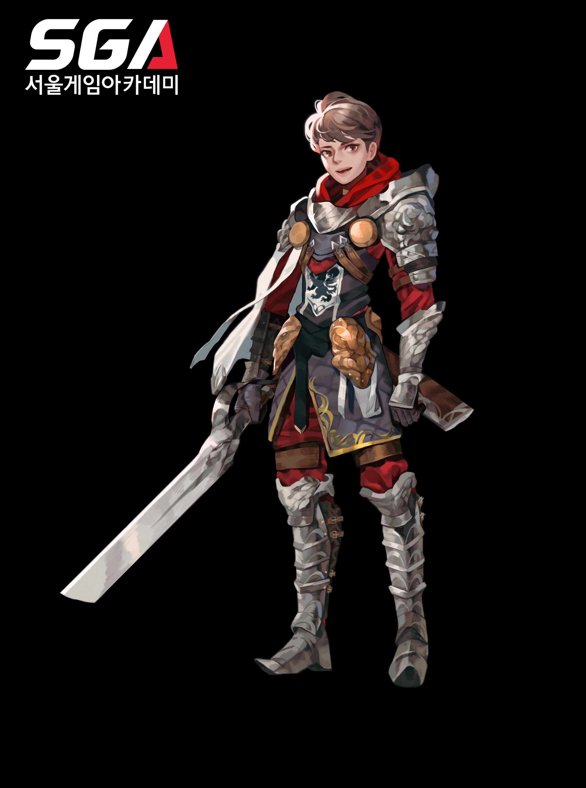 ArtStation - SGA_캐릭터 일러스트 학생작품