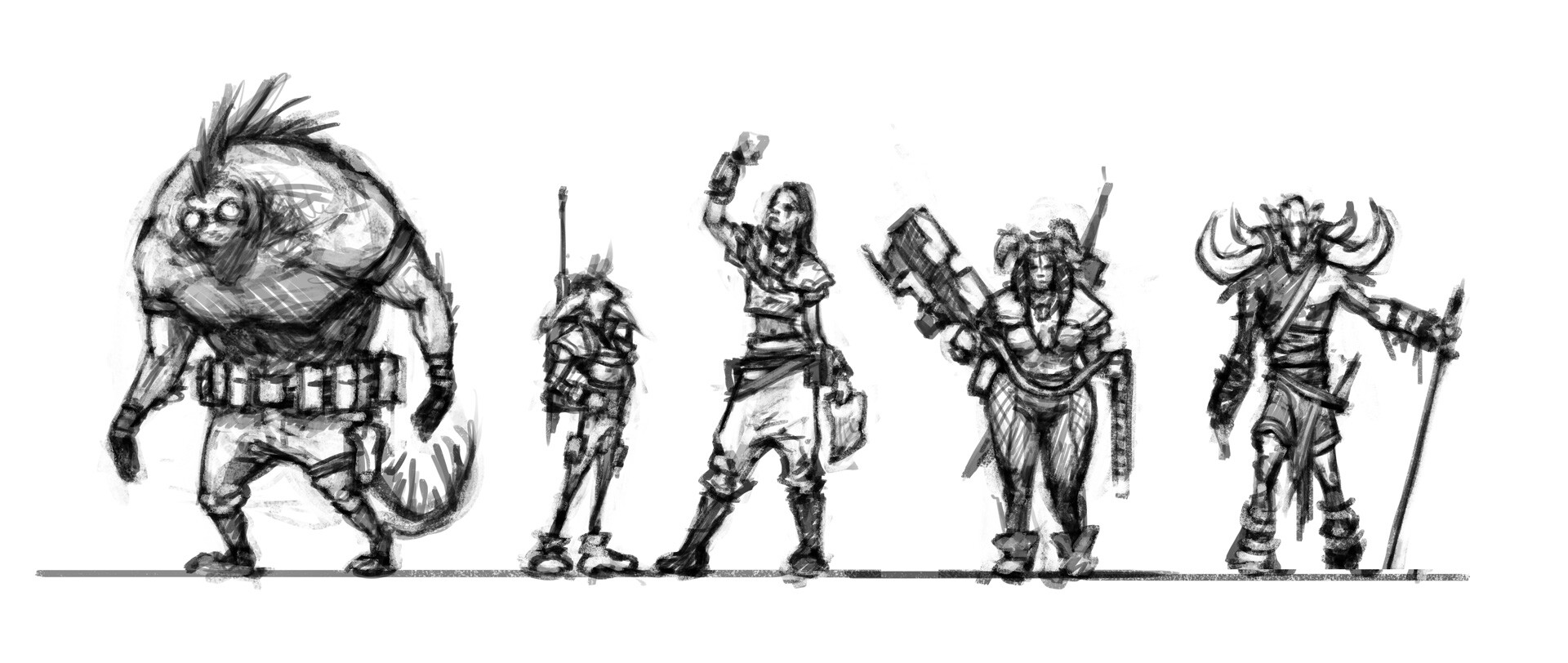 ArtStation - Character design practice