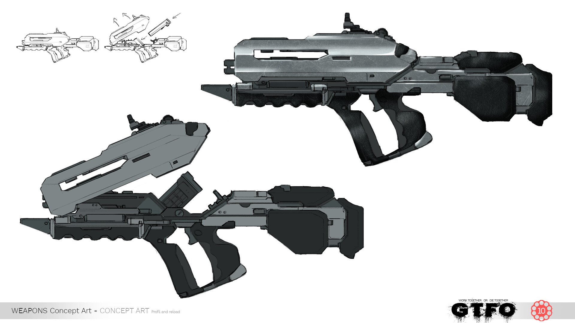 Alix Maurin - GTFO - Weapon Concept Art