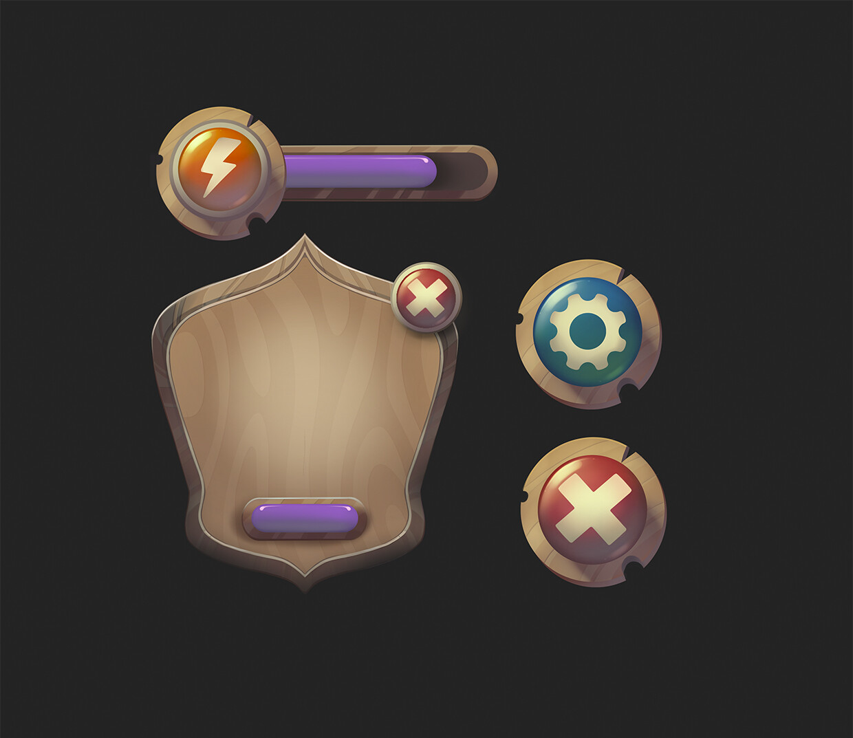 ArtStation - Buttons