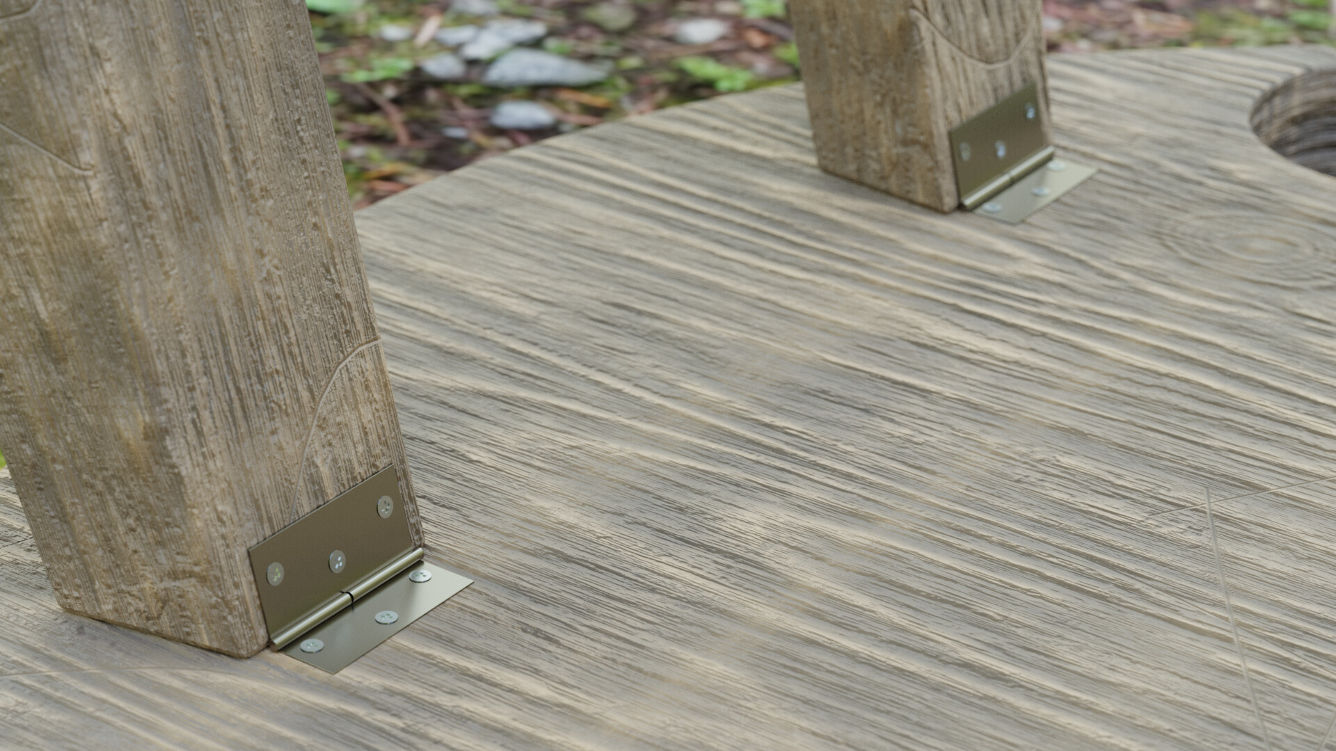 Gasya - Wooden wine table