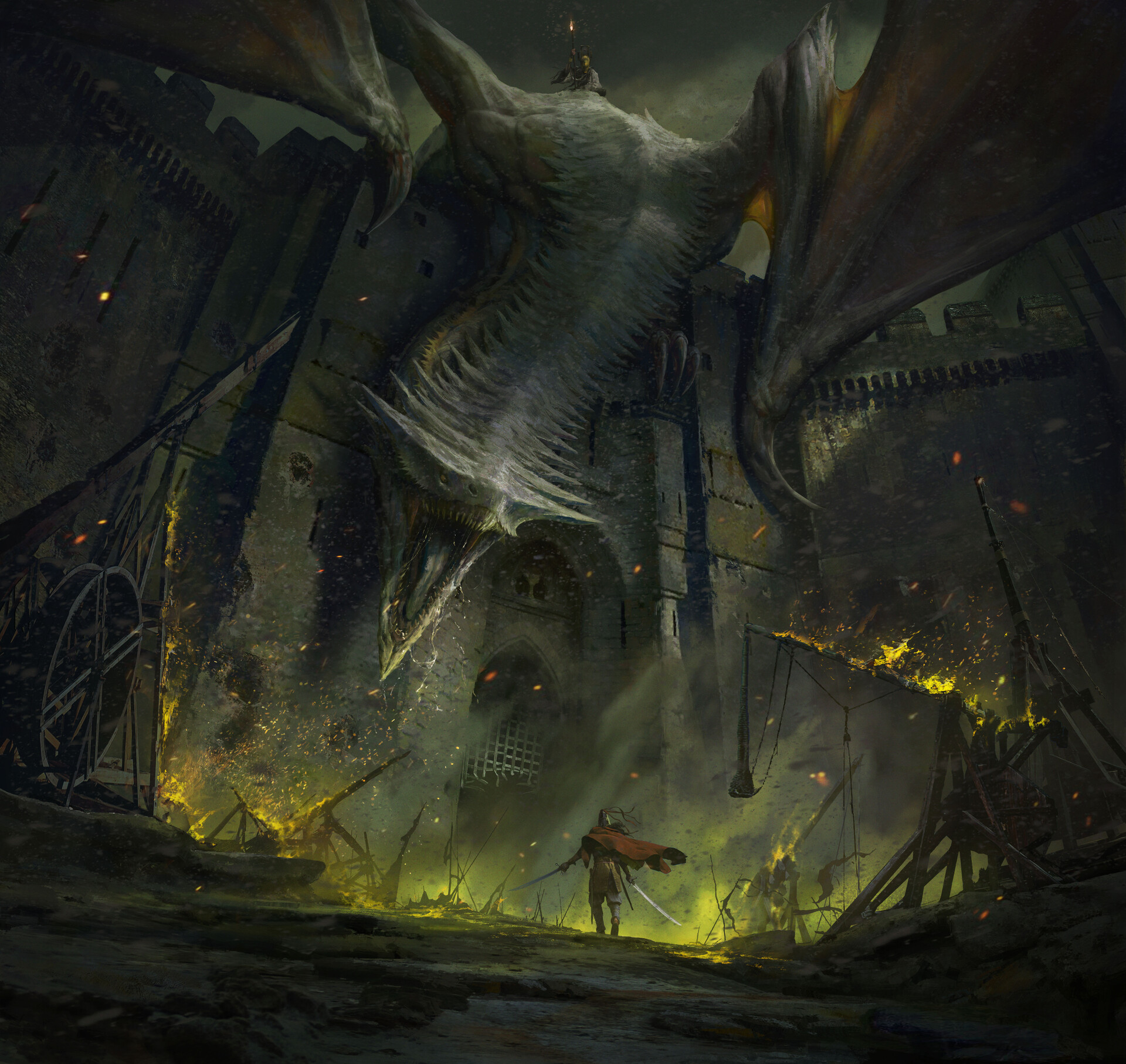 The Way Is Shut, by Sina Hayati : r/BadAssDragons