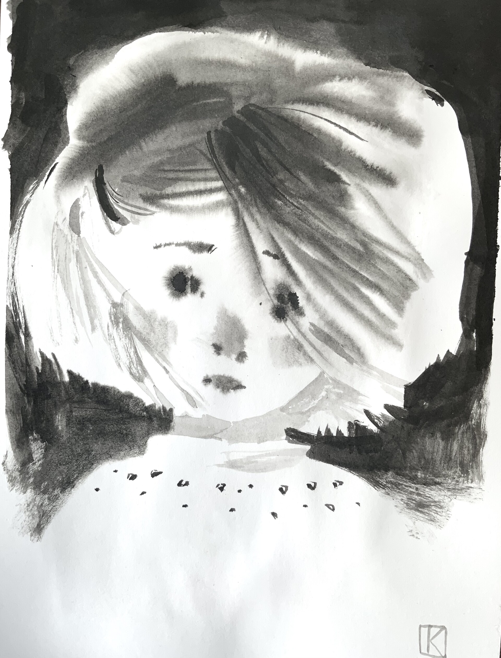 ArtStation - Ink drawings, again