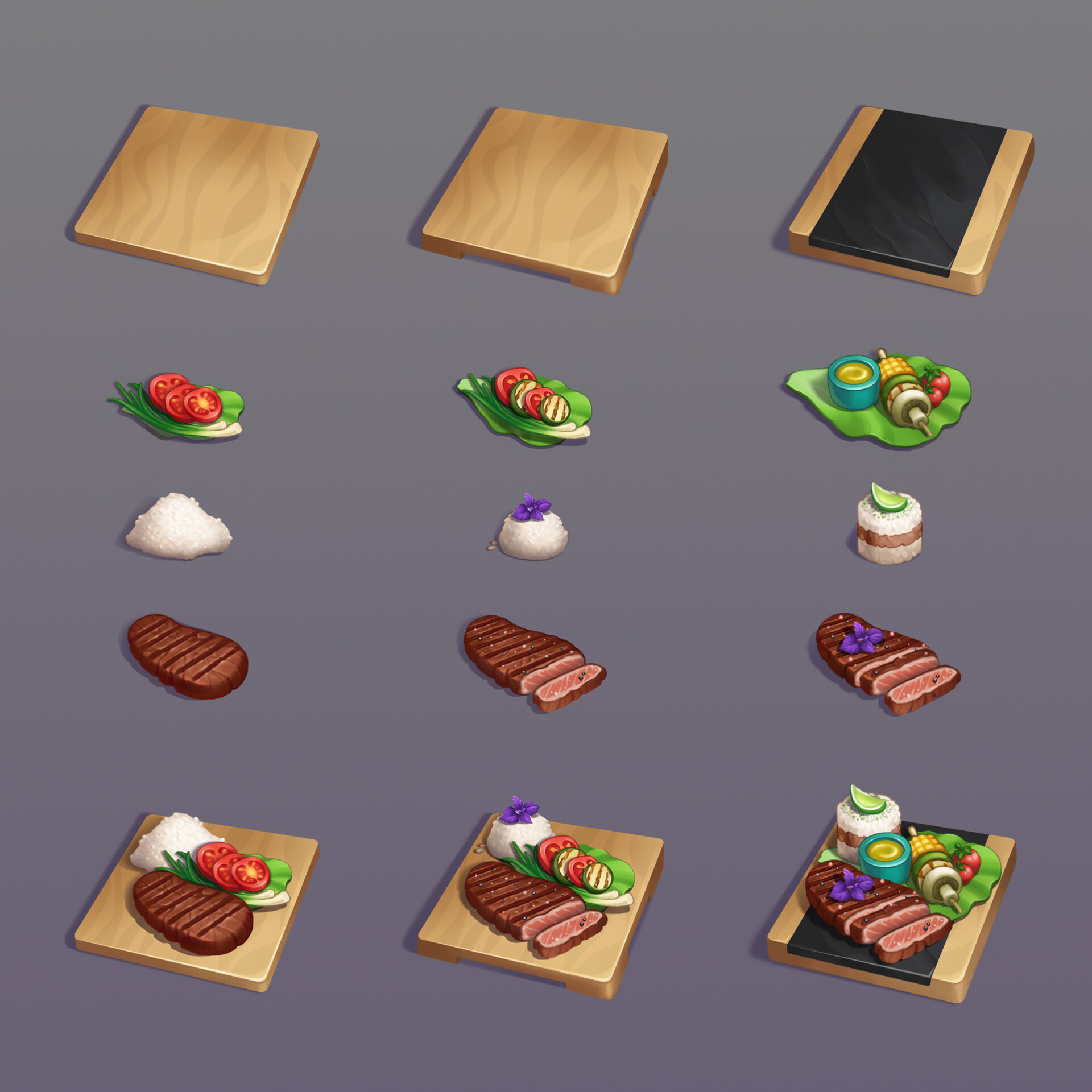 ArtStation - Game item for «Cooking Craze»