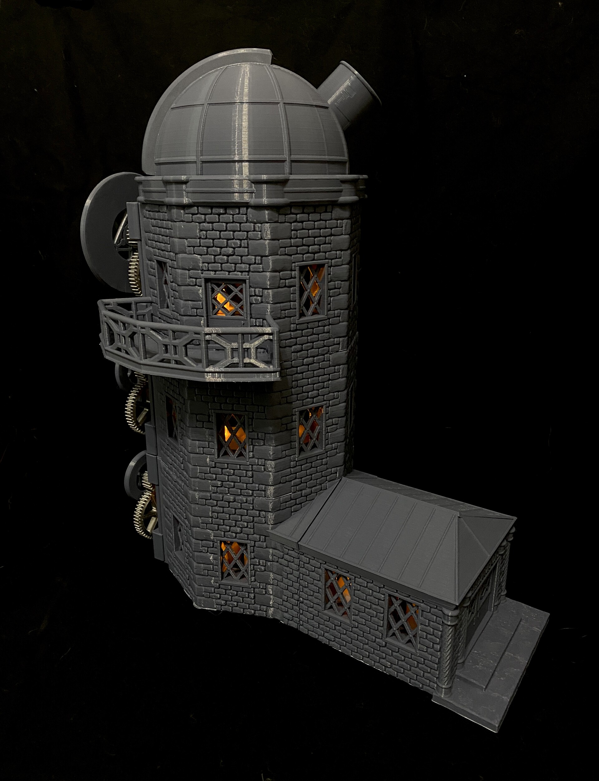 Douglas Bowman - Steampunk Observatory - Worlds Over Run