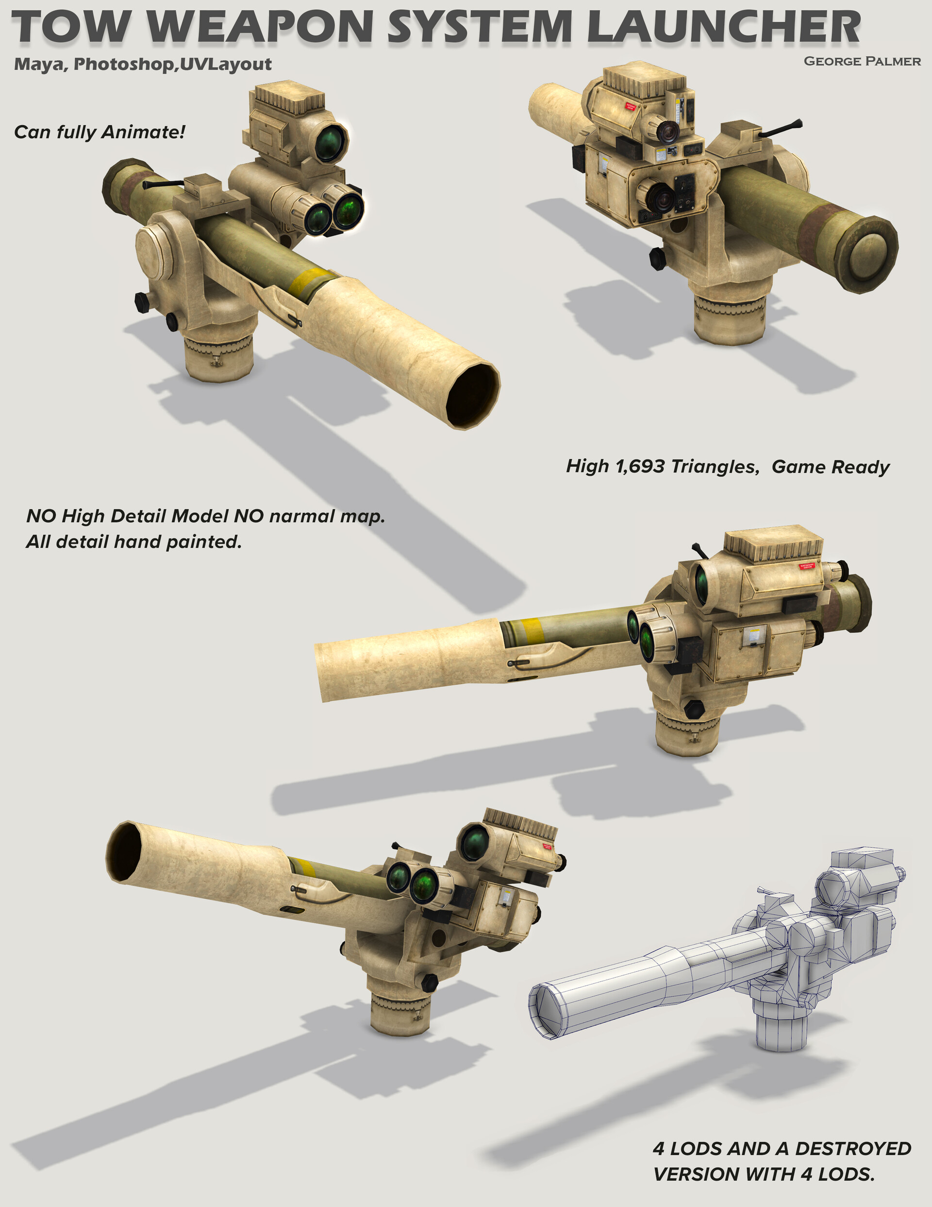 George Palmer - Military 3D Models for Games and Simulation