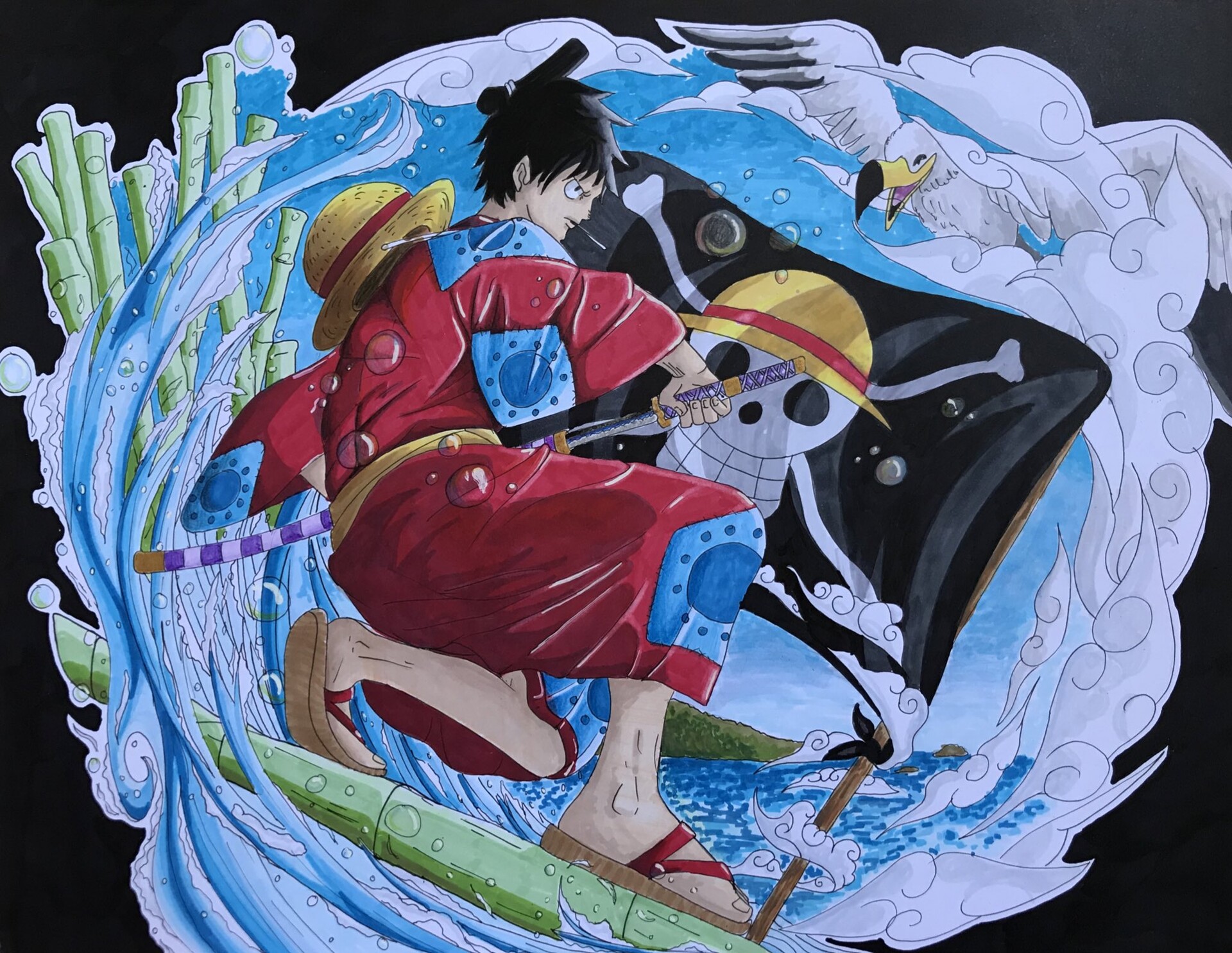 ArtStation - luffy fan art