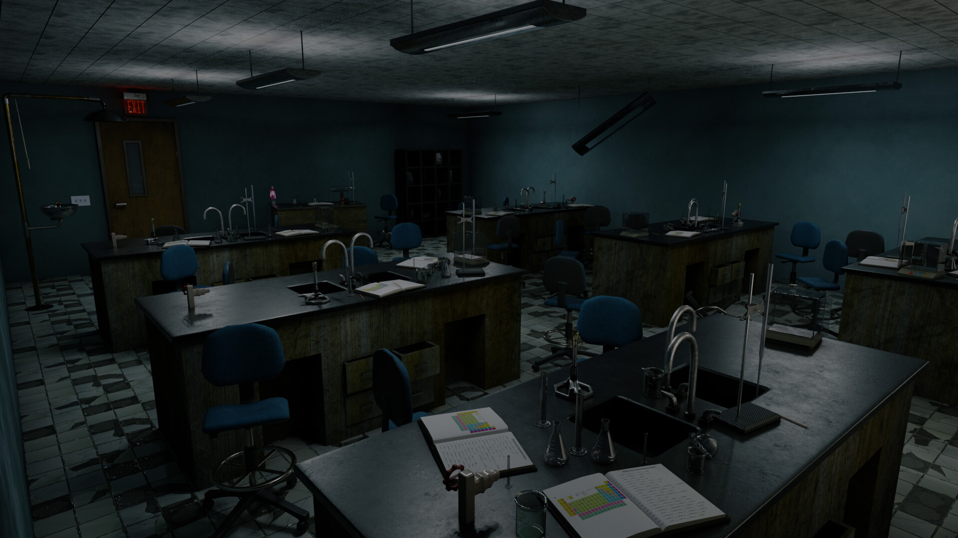 ArtStation - Abandoned Chemistry Lab