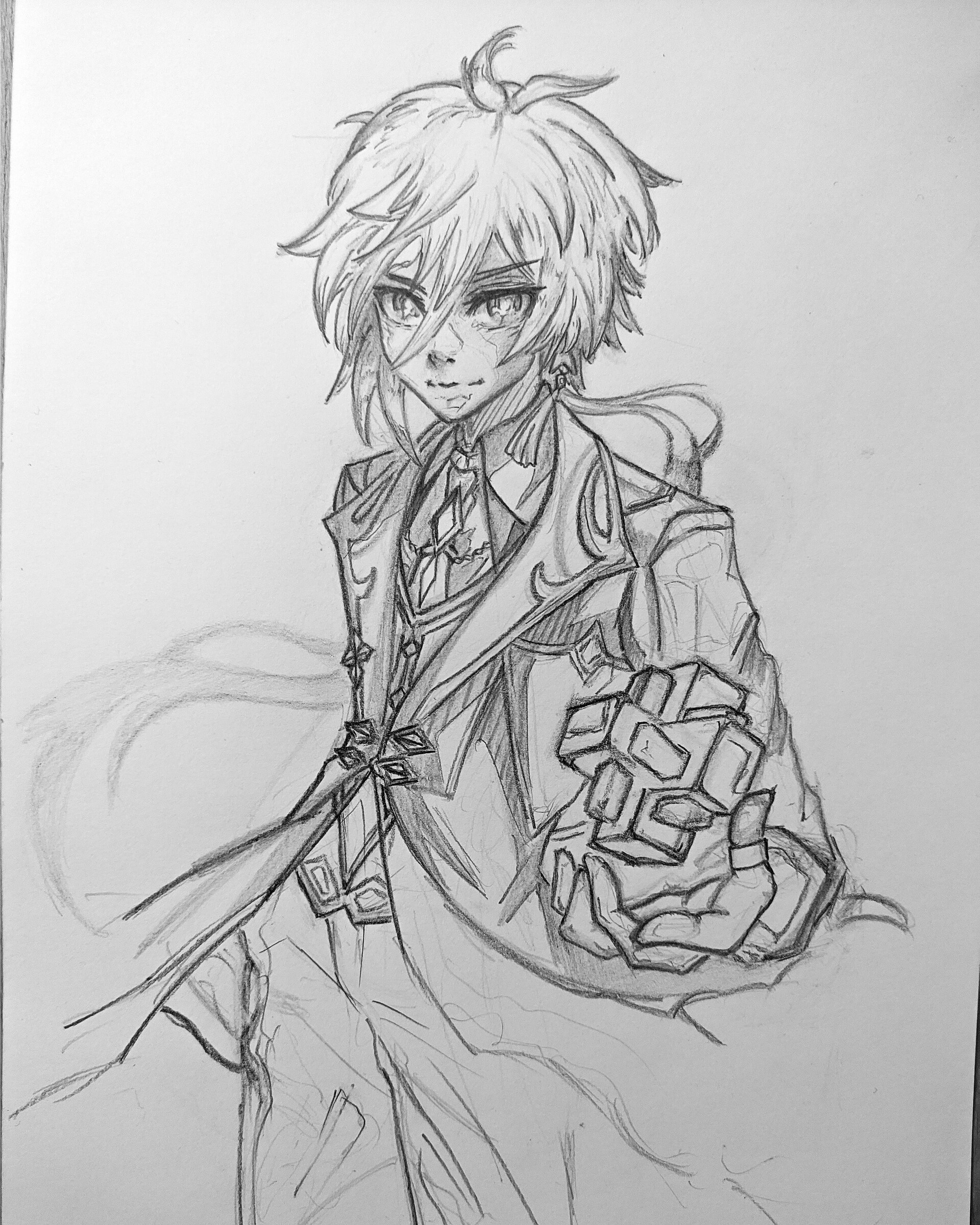 ArtStation - Rex lapis sketch