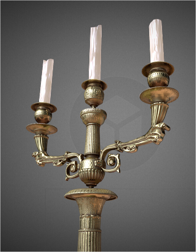 Colin Merrick - Ornate Candelabra