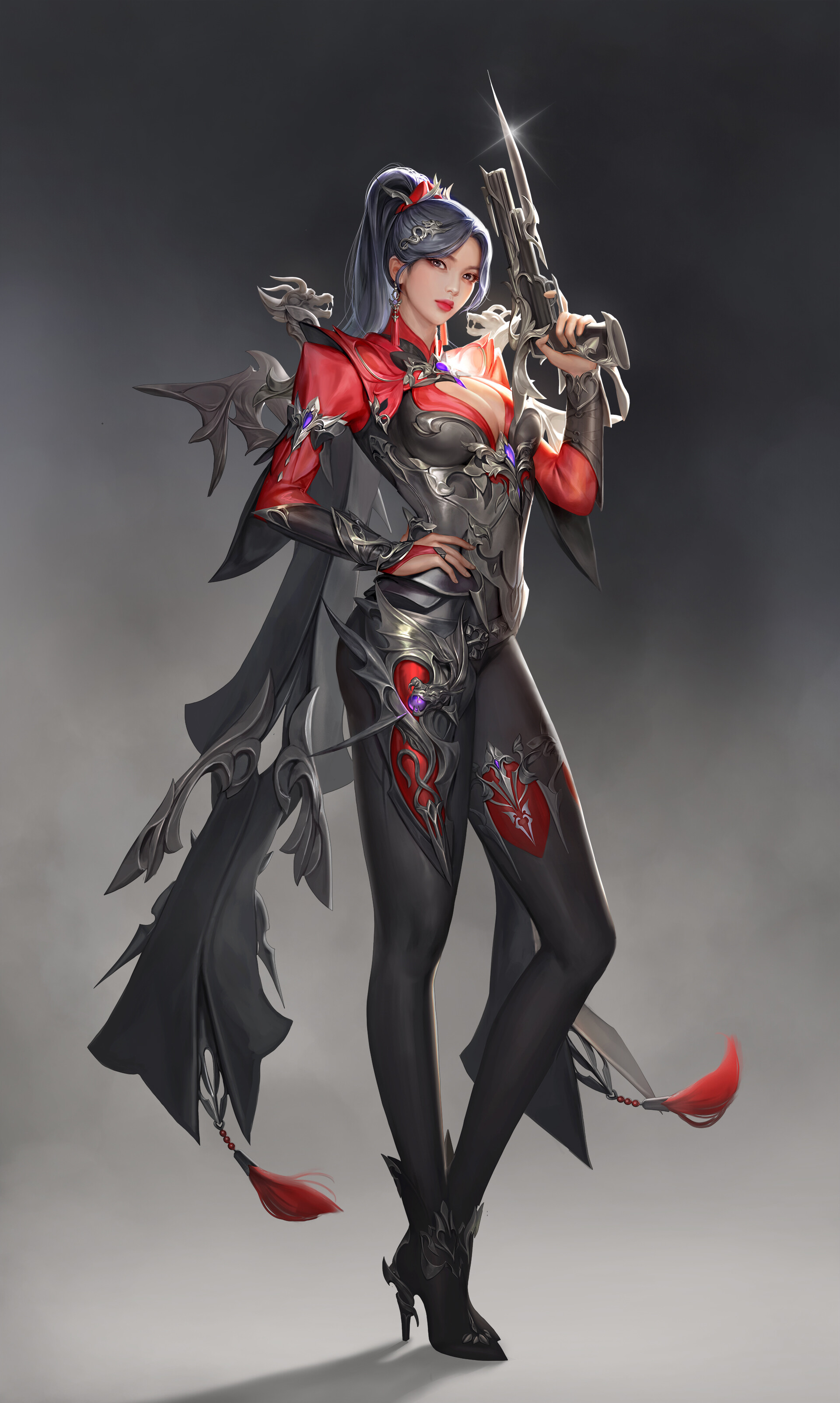 ArtStation - Dragon gunner