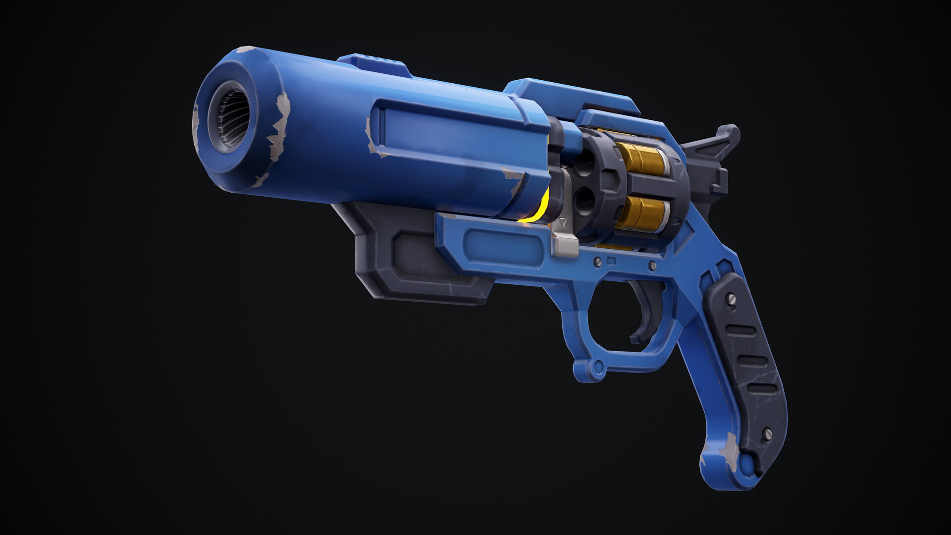 Tobias Wulff - Overwatch Fanart: McCree Revolver