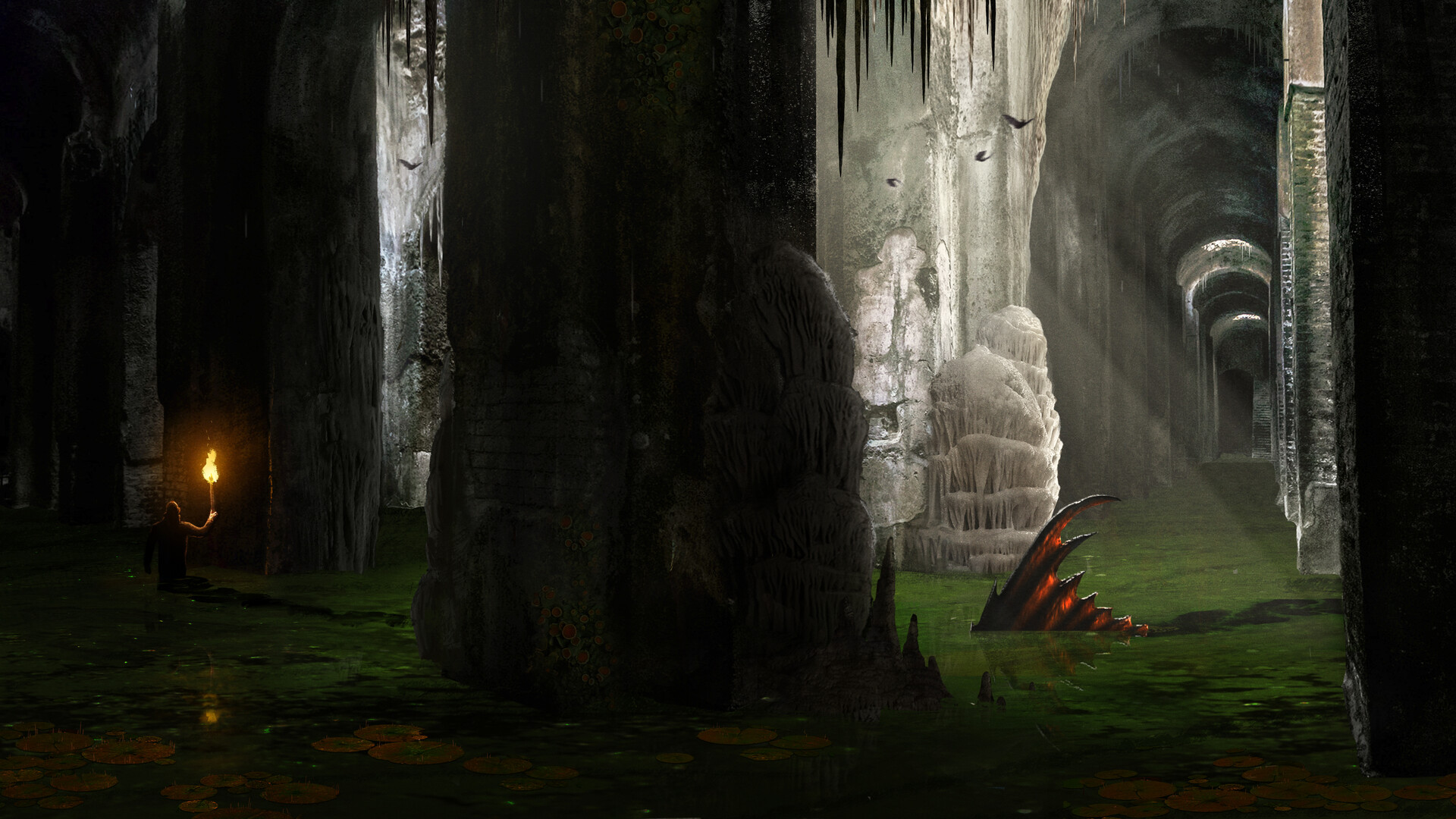 ArtStation - Cistern concept art