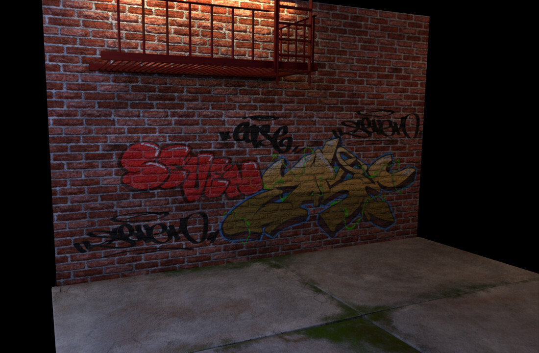 ArtStation - Background_Wall_Asset