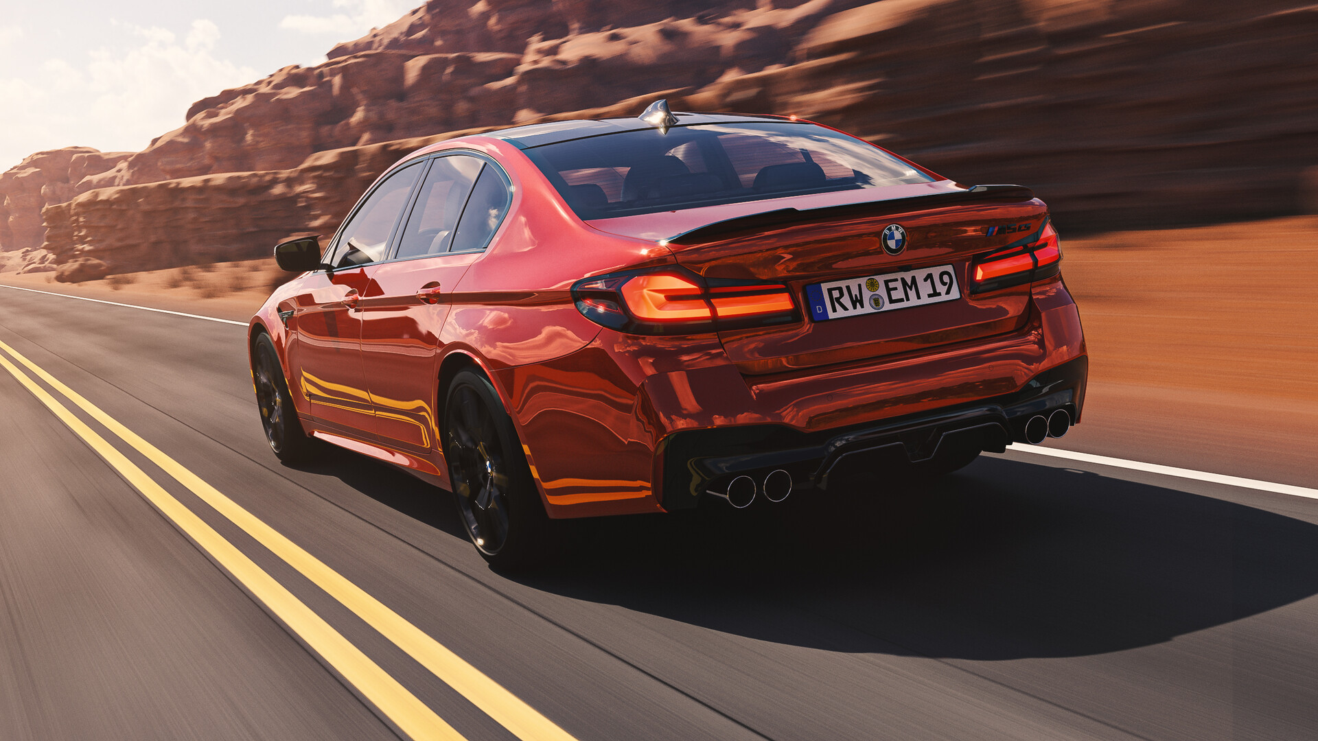 Erik-M1999 - '21 BMW M5 CS in Cherry Red