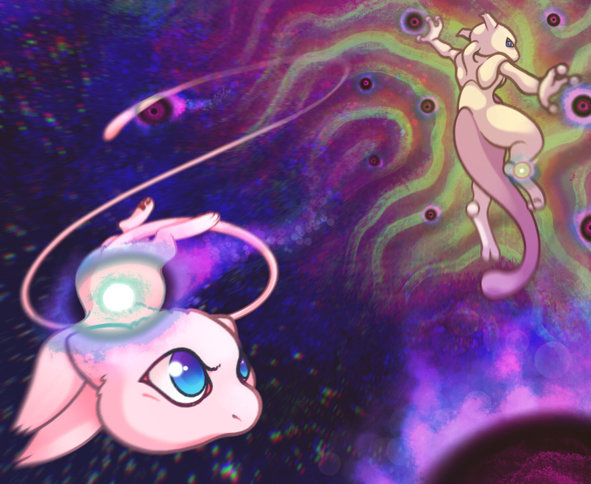 ArtStation - Psychic Battle!