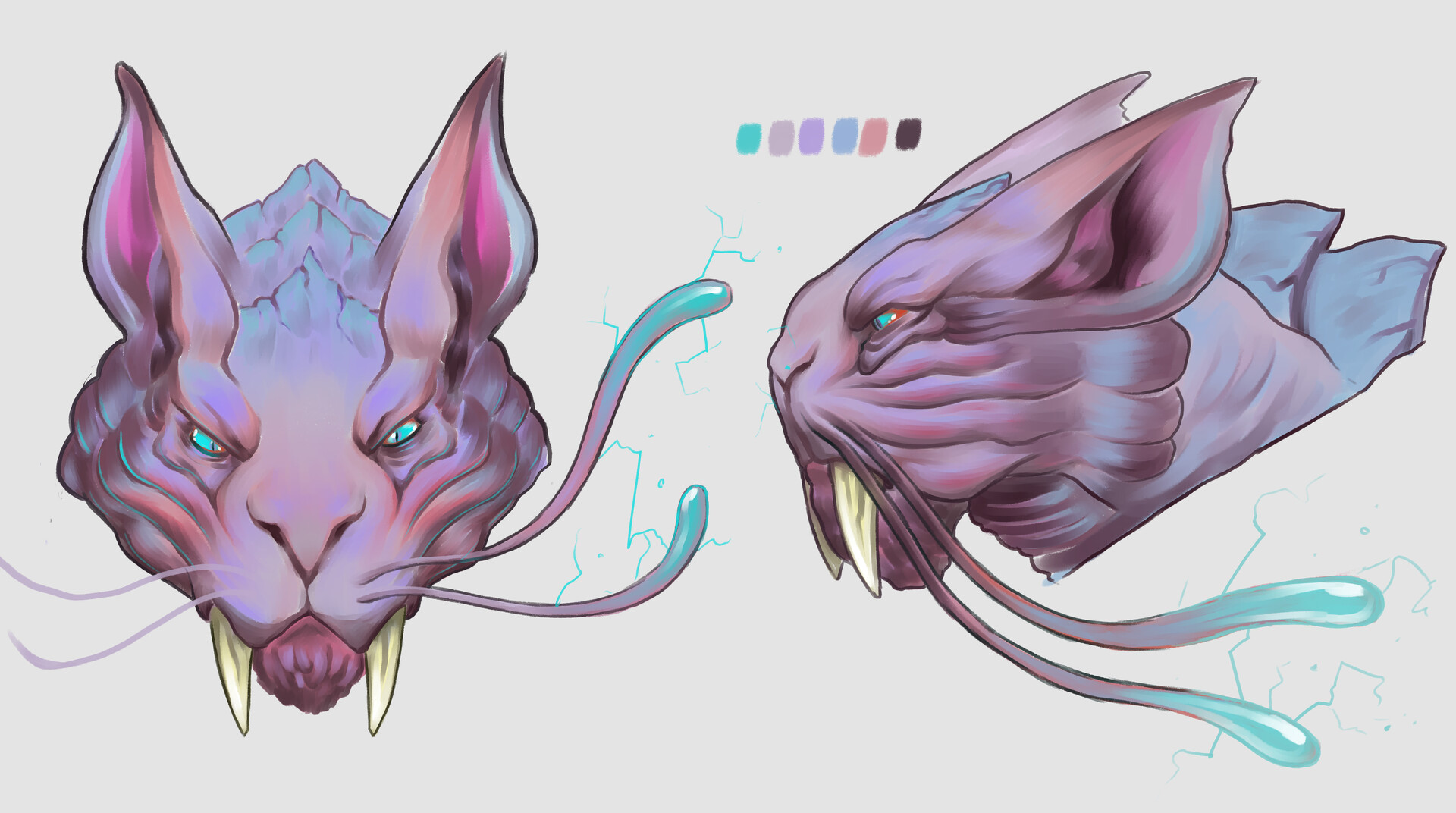 ArtStation - Electric Cat