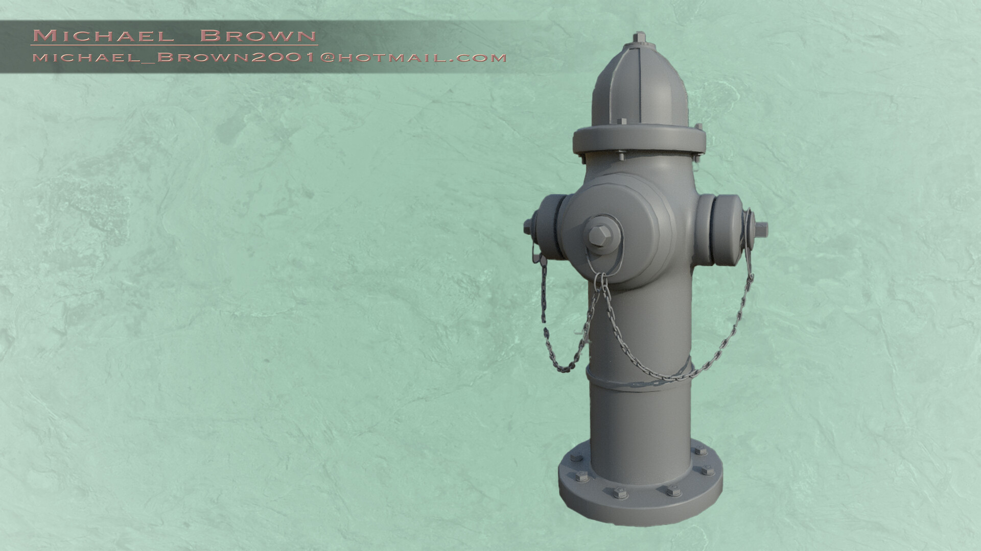 Michael Brown - Fire Hydrant Break Down Page