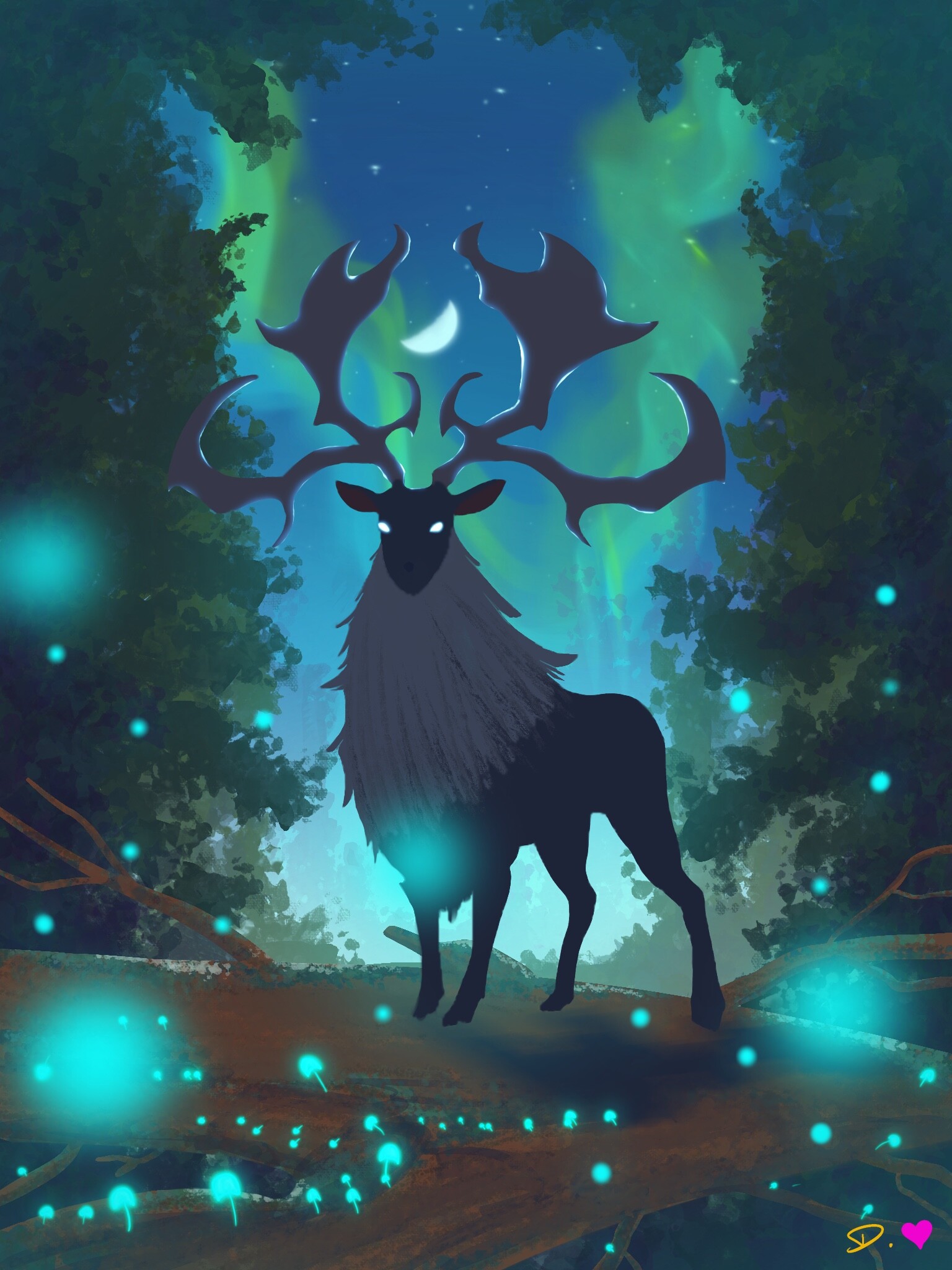 ArtStation - Mystical Eikthyrnir