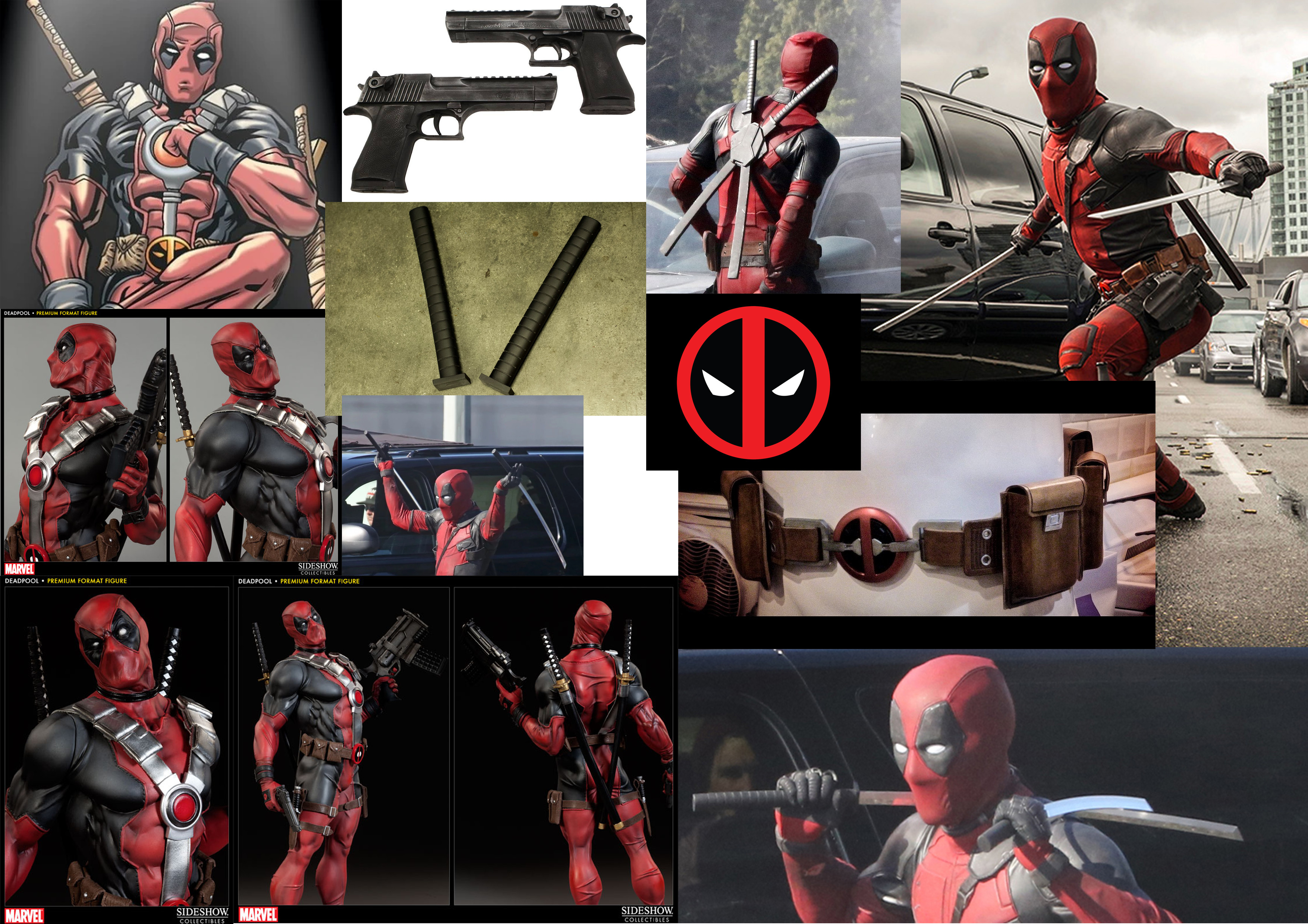 Taj Singh Chauhan - Chibi Deadpool + 3D Print