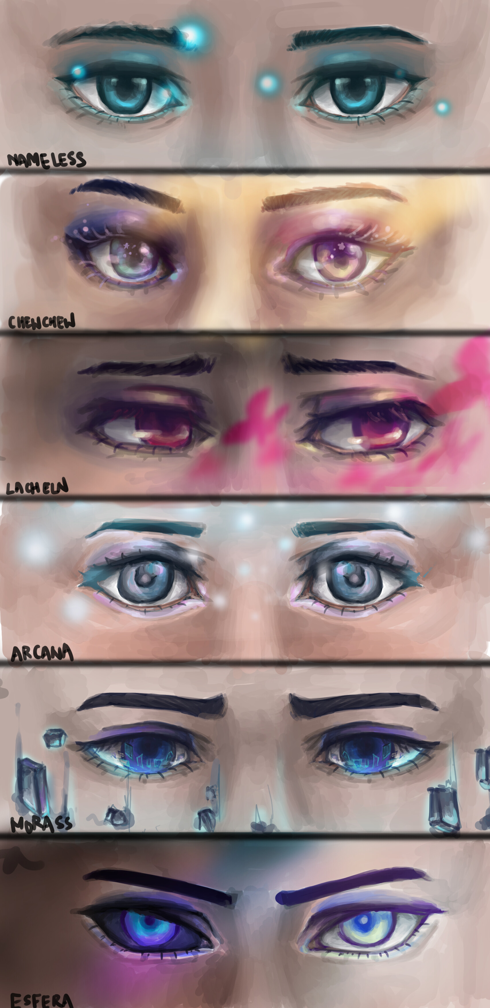 ArtStation - MapleStory : Arcane River Eyes