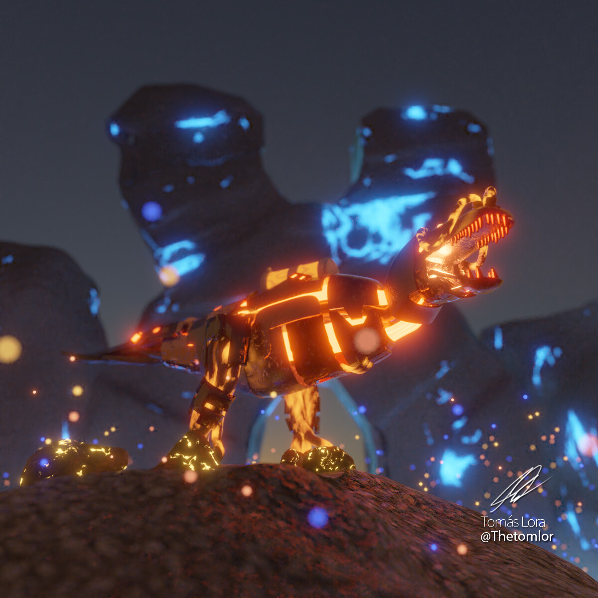 ArtStation - Cyber Trex