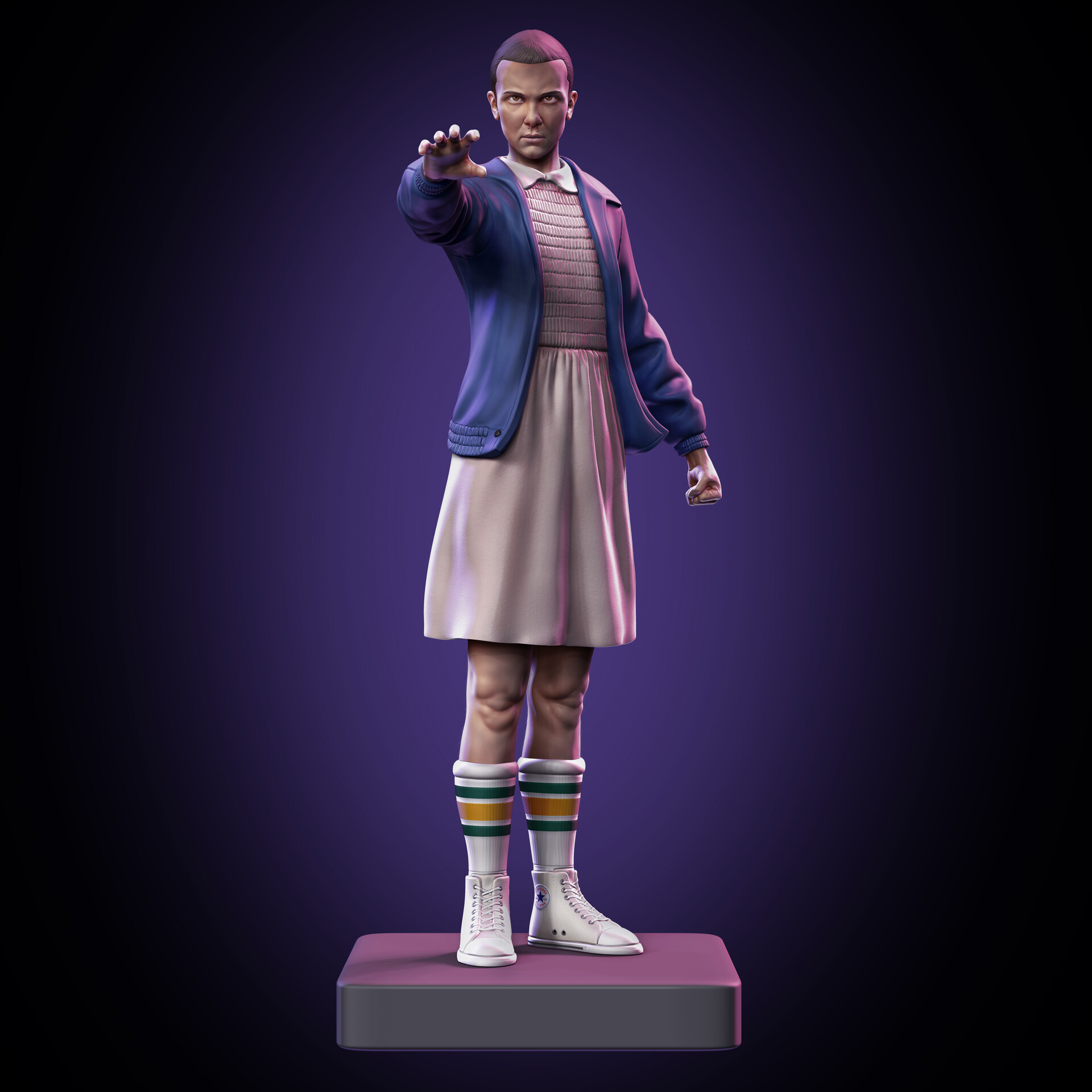 ArtStation - Eleven - Stranger Things